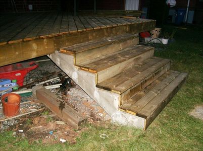 Building a Wooden Deck Over a Concrete One : 6 Steps (with Pictures ...