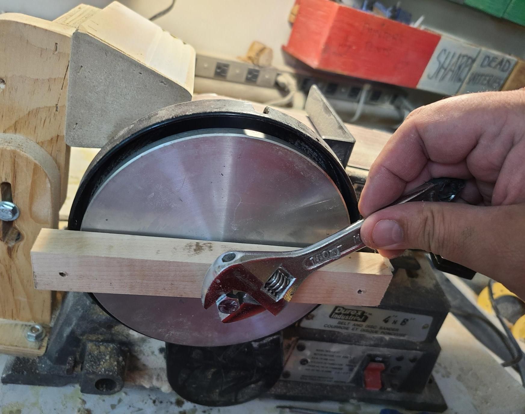 Disc Sander Disc Puller - Instructables