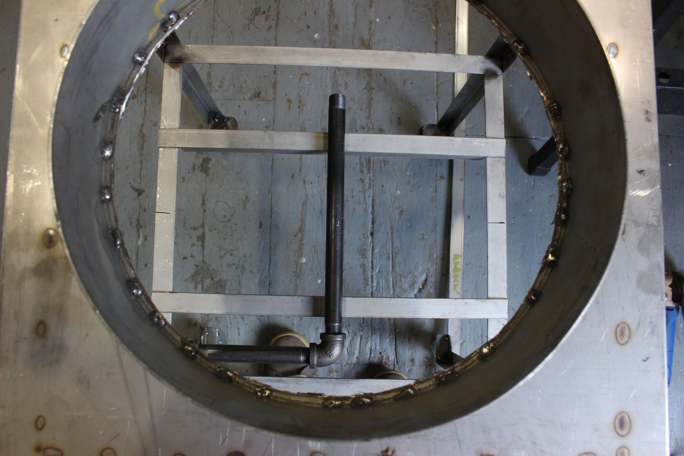 How to Make a Stainless Steel Wok Station / Fryer / Griddle : 10 Steps ...