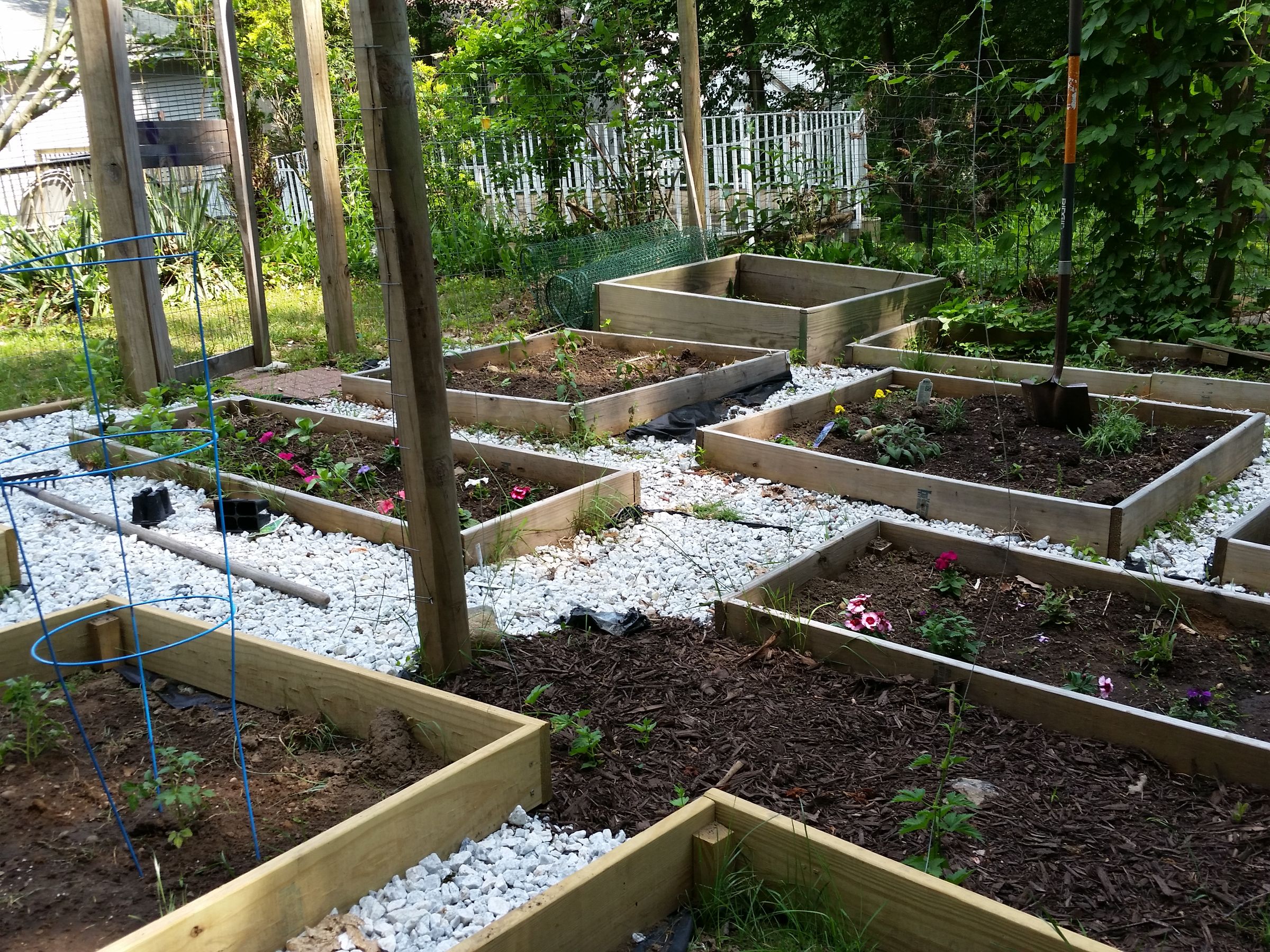 Small Scale Garden Fence With Raised Beds : 7 Steps - Instructables