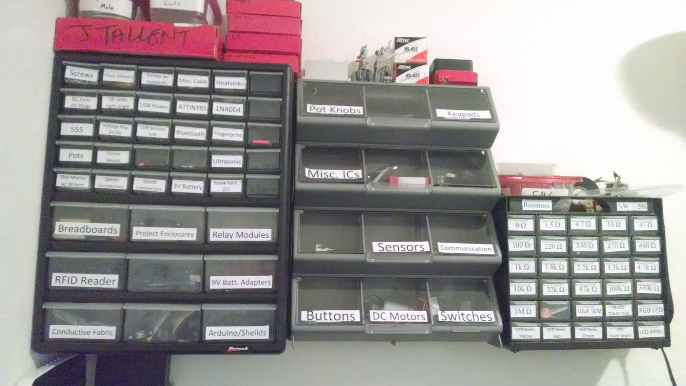 Parts Bin Labels : 3 Steps - Instructables