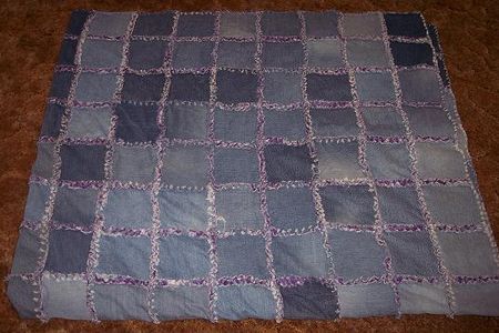 Frayed Denim Quilt : 7 Steps - Instructables