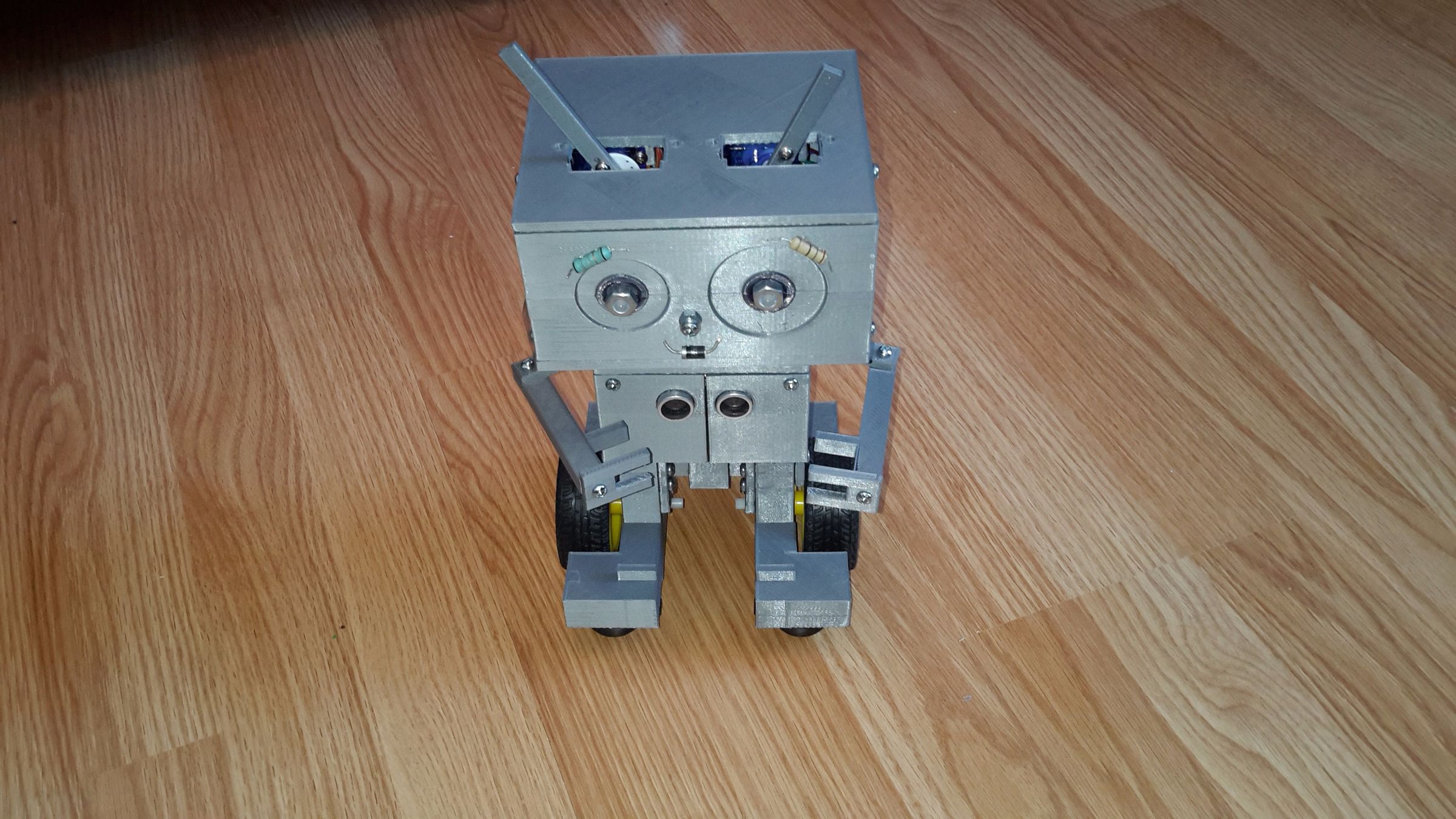 WireBeings Beta: a 3D Printed and Expandable Robot for Arduino With ...