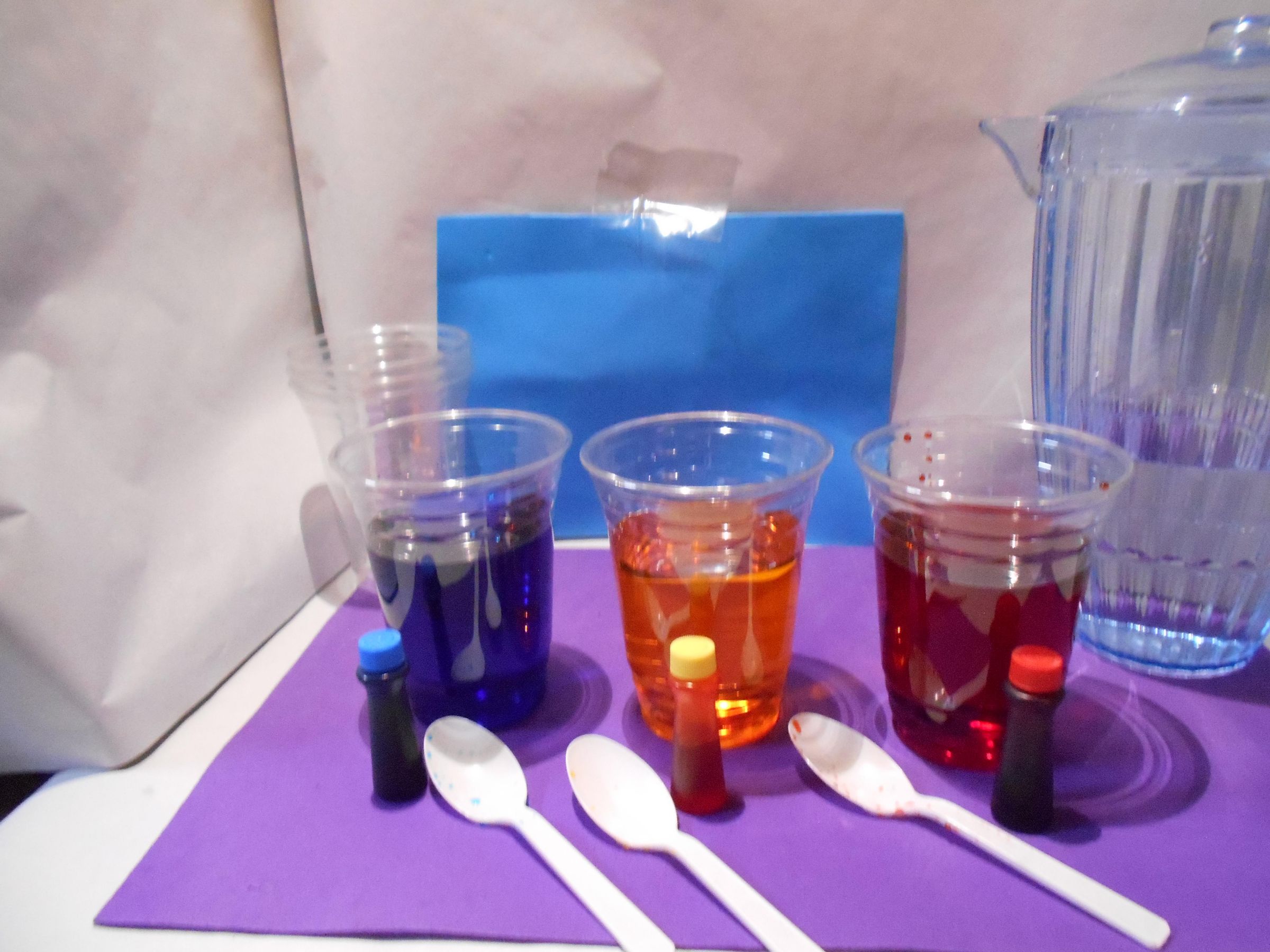 Easy Magical Walking Rainbow Experiment : 5 Steps (with Pictures ...