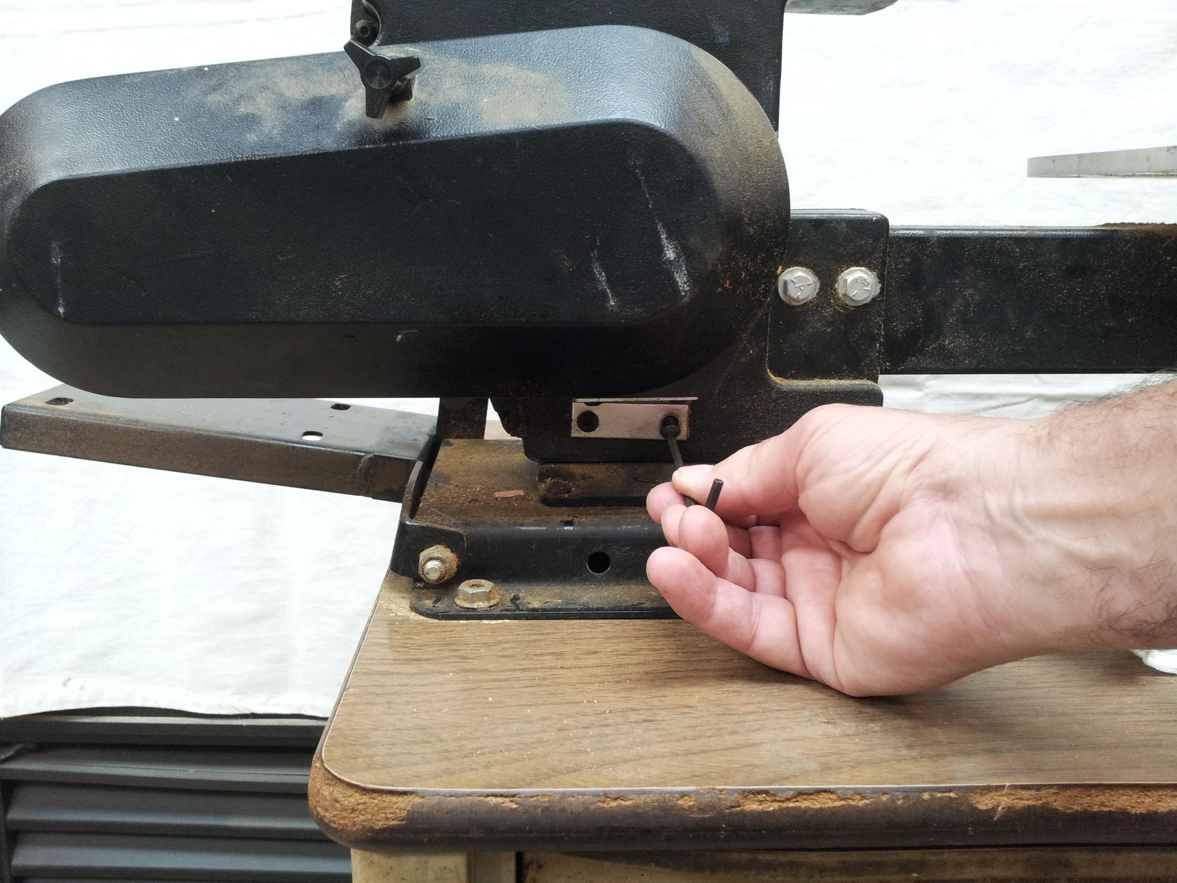 Scroll Saw Repair Using TinkerCad, Flatbed Scanner, and 3d Printer : 13 ...