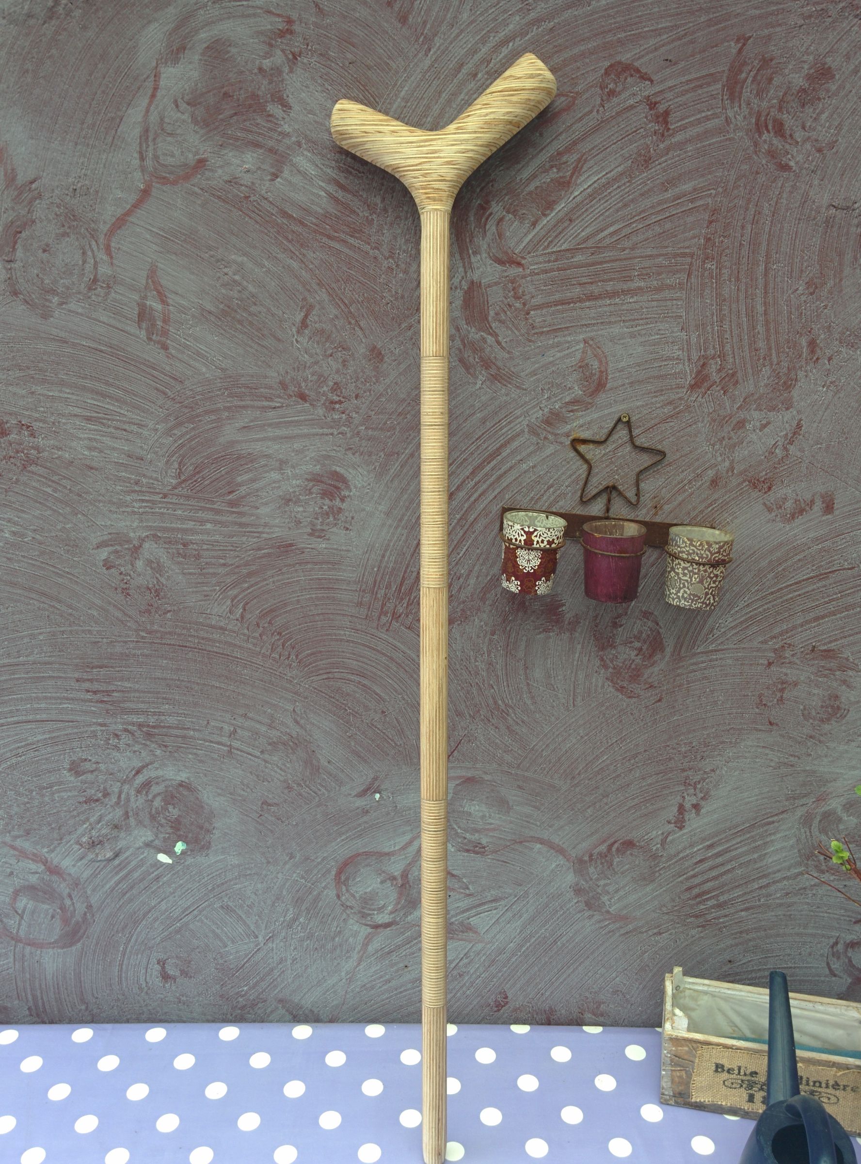 Old Plywood Walking Cane : 6 Steps - Instructables