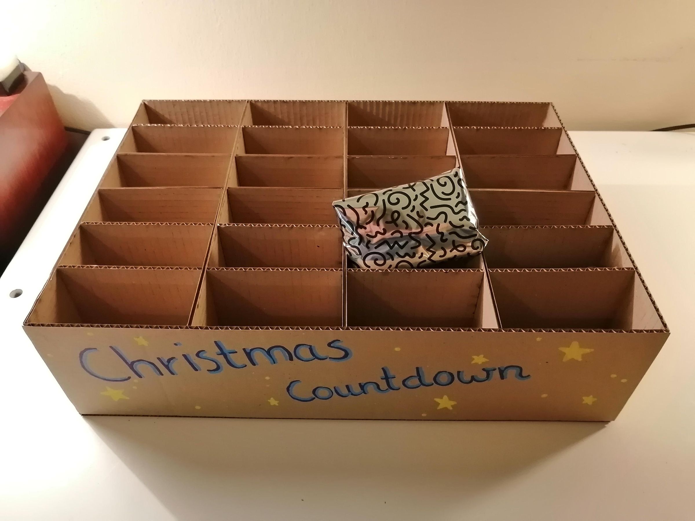 Advent Calendar From Cardboard : 8 Steps (with Pictures) - Instructables