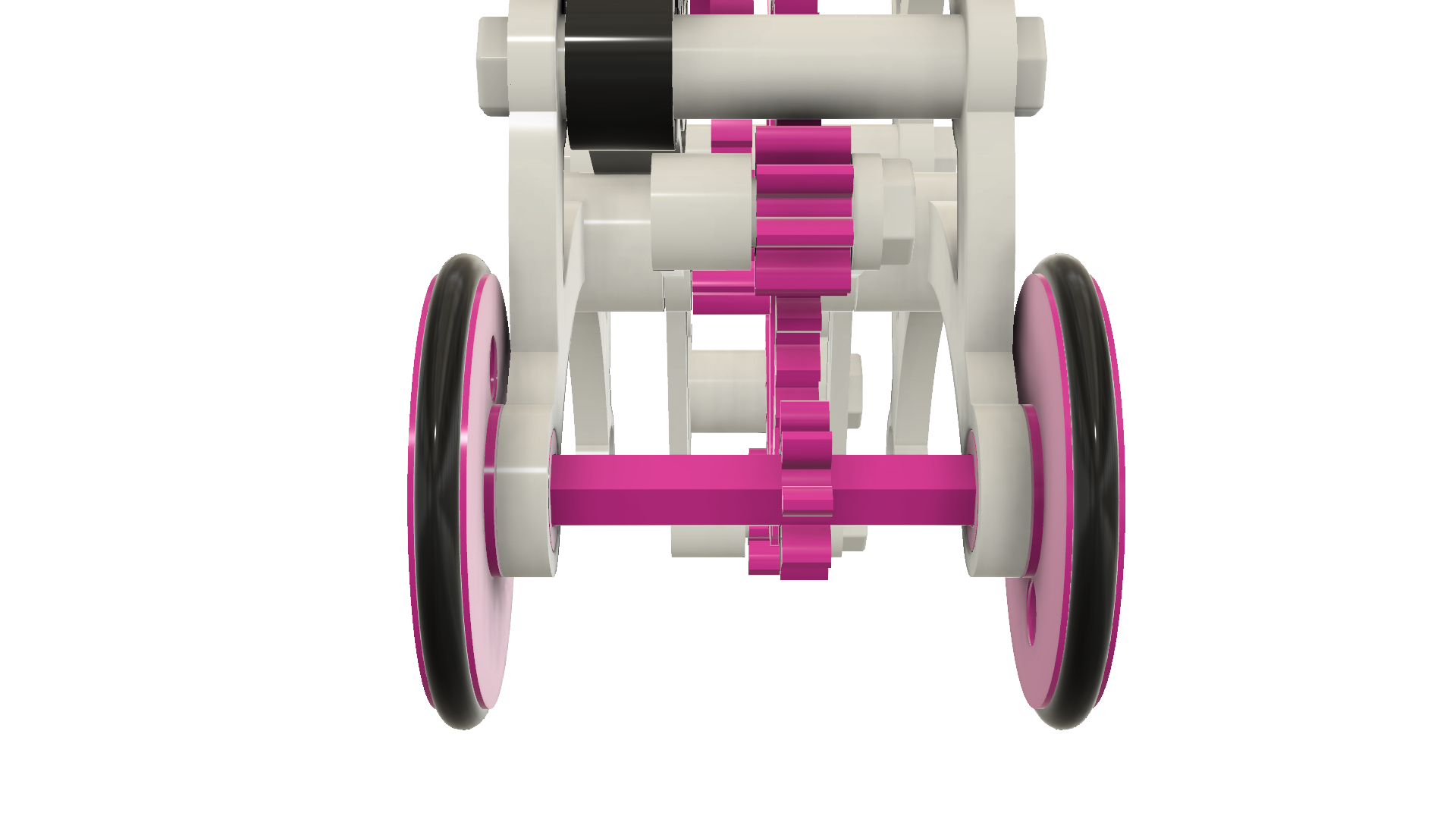 Windup Bunny 2 With a PLA Spring Motor and Floating Pinion Drive : 5 ...