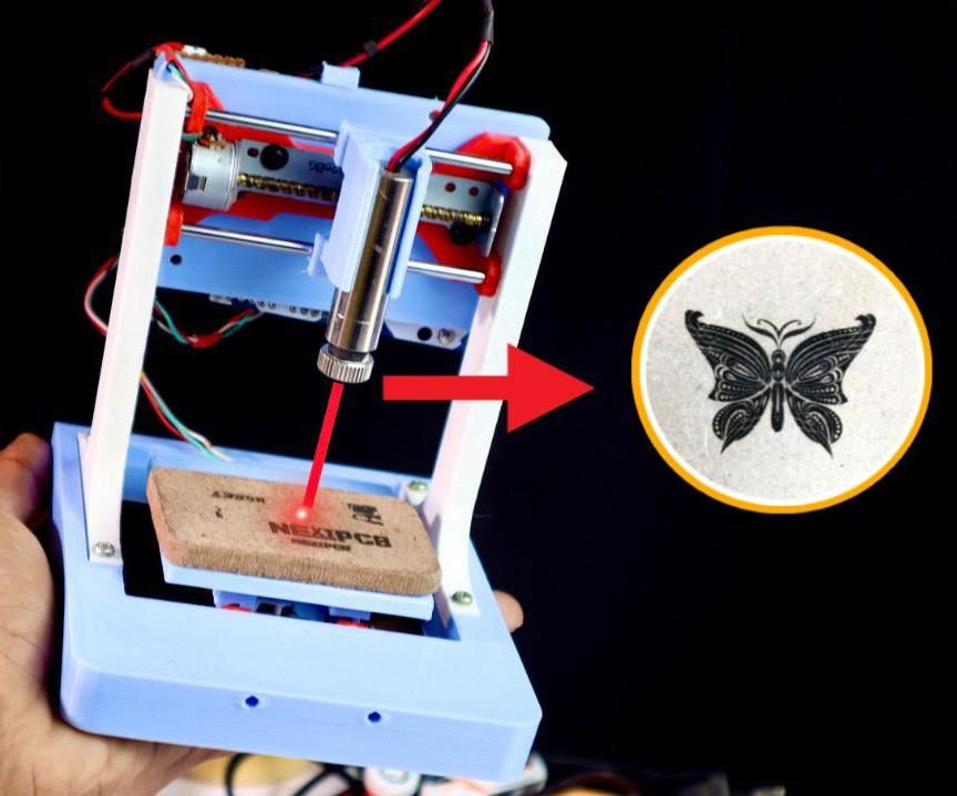 DiY Mini Laser Engraver : 15 Steps (with Pictures) - Instructables