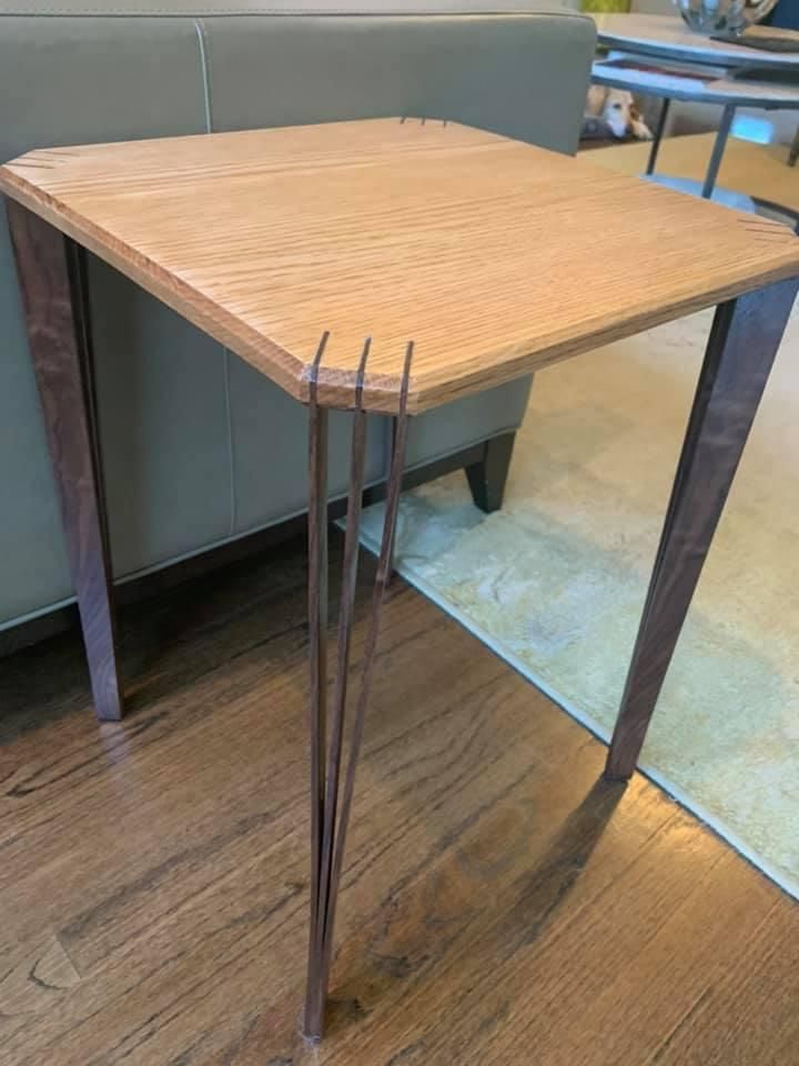 Mid-Century Modern Inspired End Table : 11 Steps (with Pictures ...