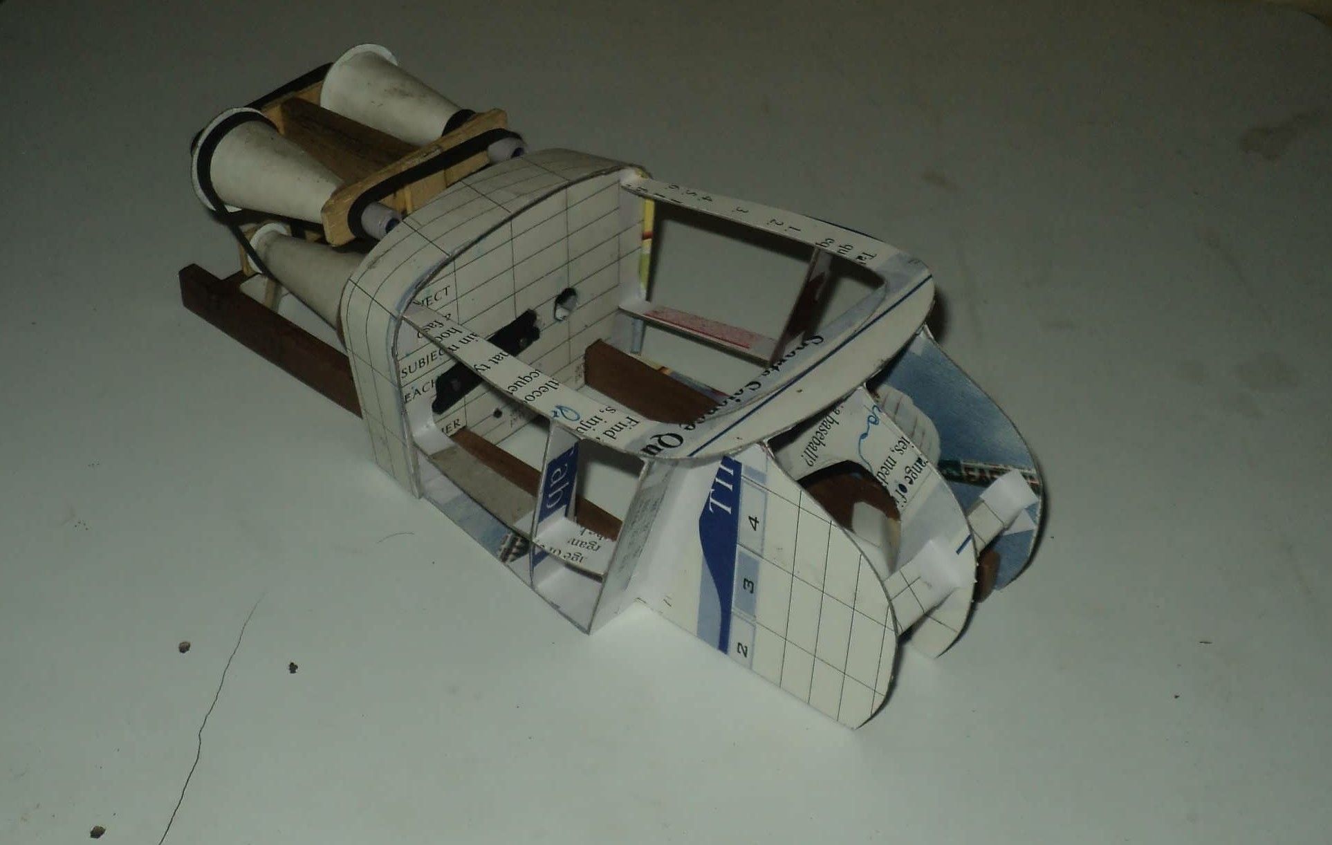 Homemade Hot Rod Vintage Car Model : 12 Steps (with Pictures ...