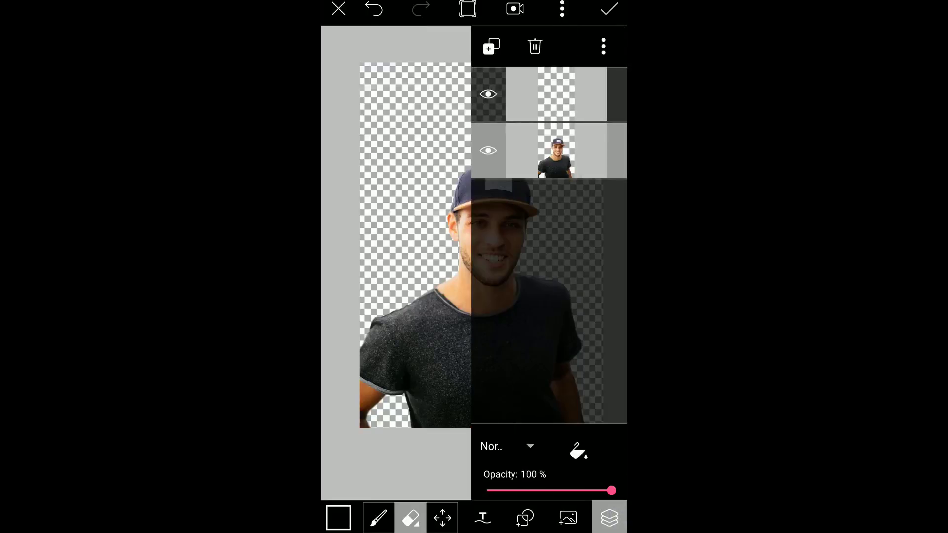 How to Remove Background Using PICSART (Eraser Tool) : 6 Steps ...