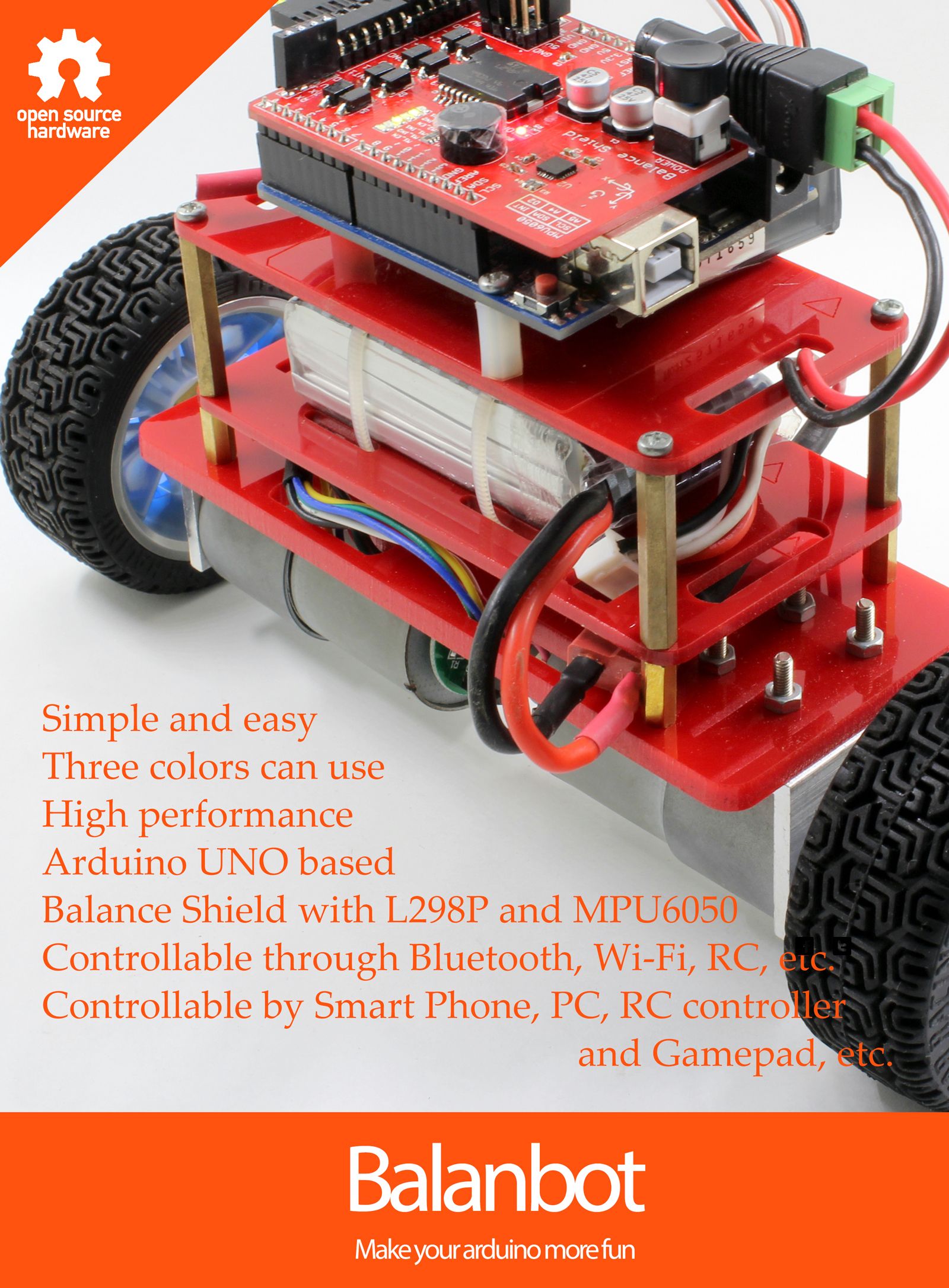 Make a Self-balancing Robot With Arduino UNO : 8 Steps - Instructables