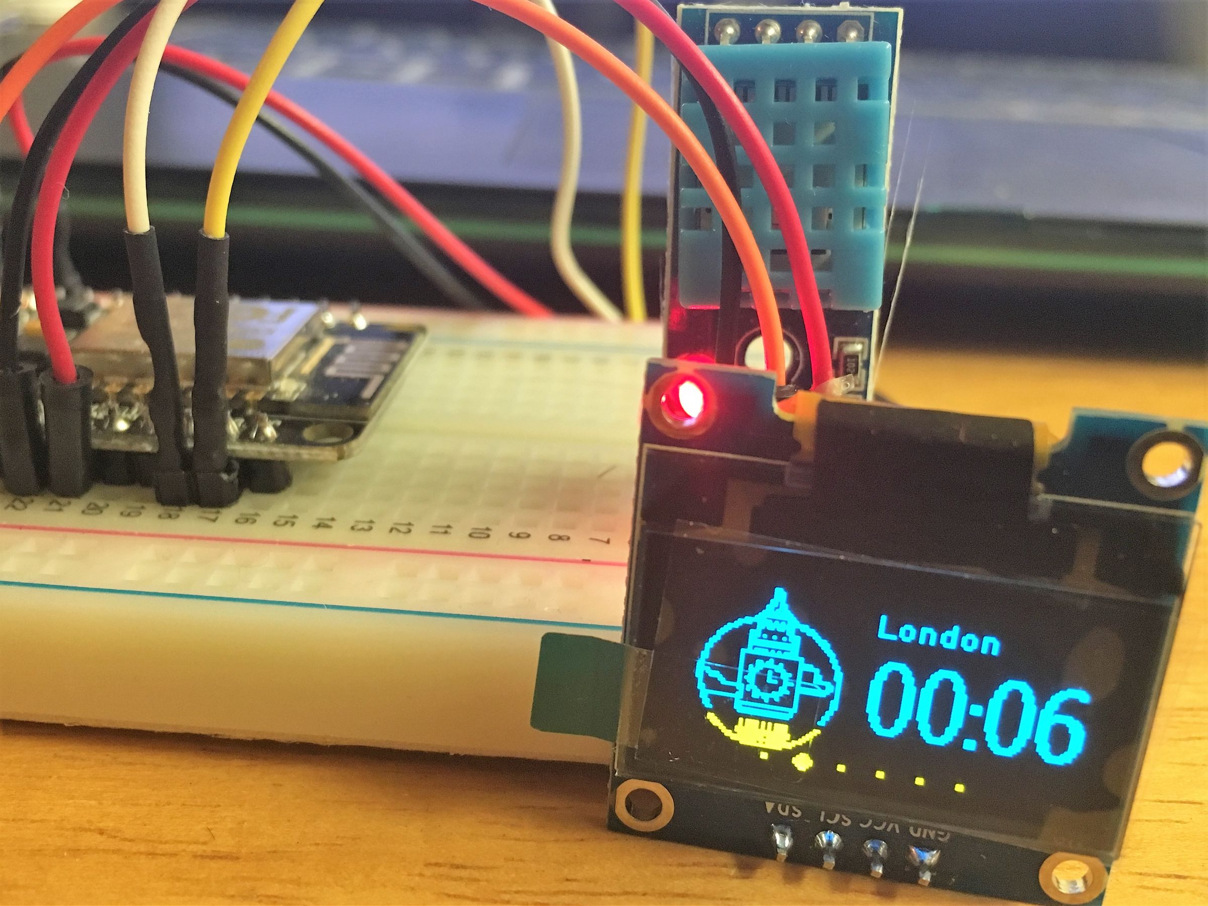D-duino World Clock Test(Arduino&ESP8266) - Instructables