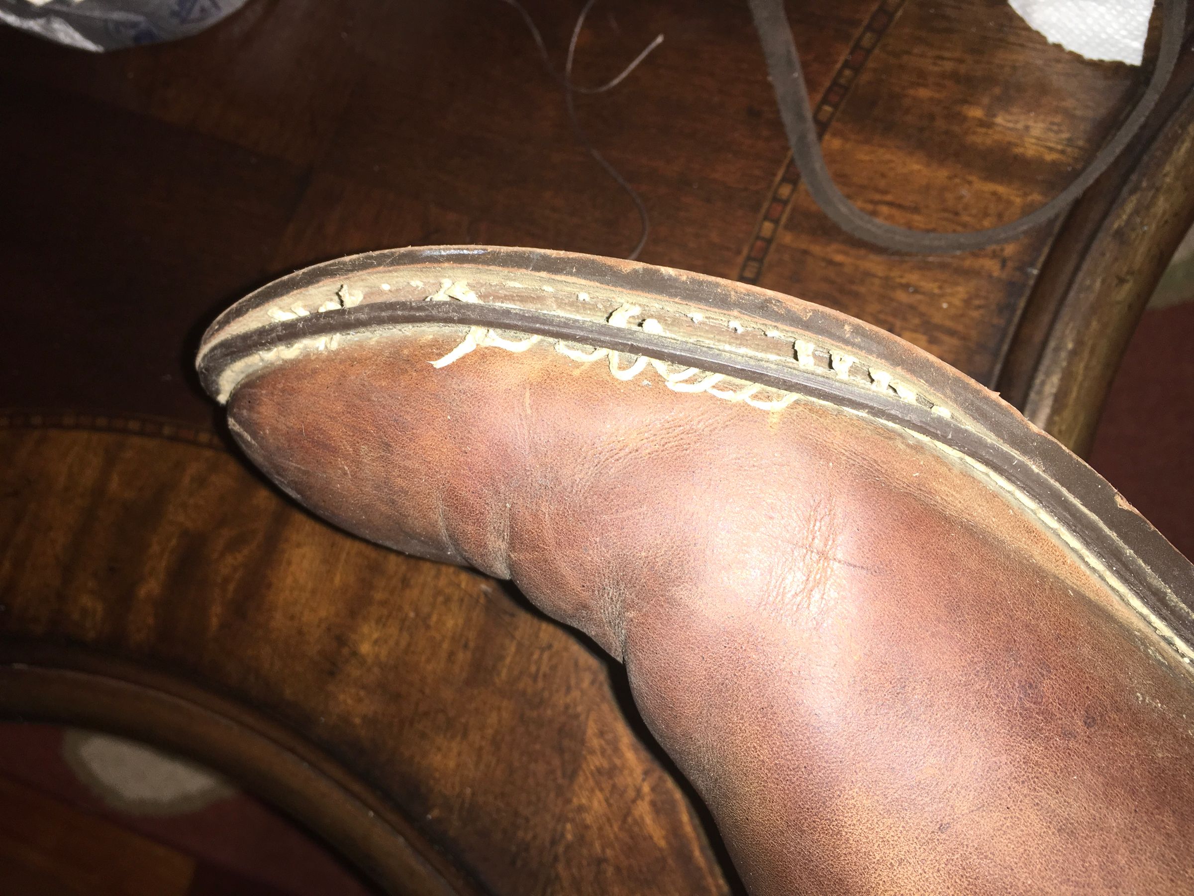 Fix the Broken Stitching on Cowboy Boots : 5 Steps (with Pictures ...