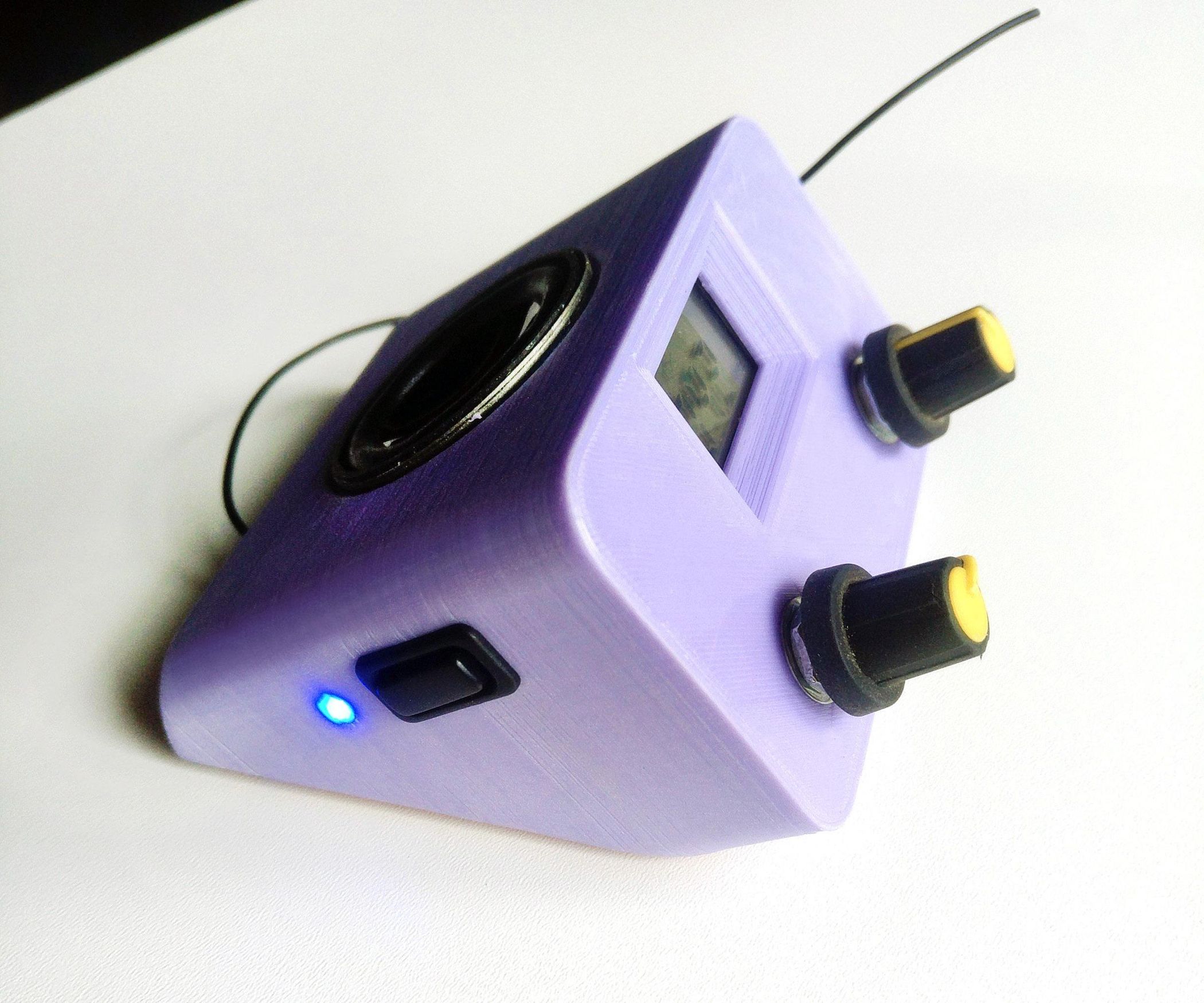 3D Printed Mini Radio and Amplifier : 10 Steps (with Pictures ...