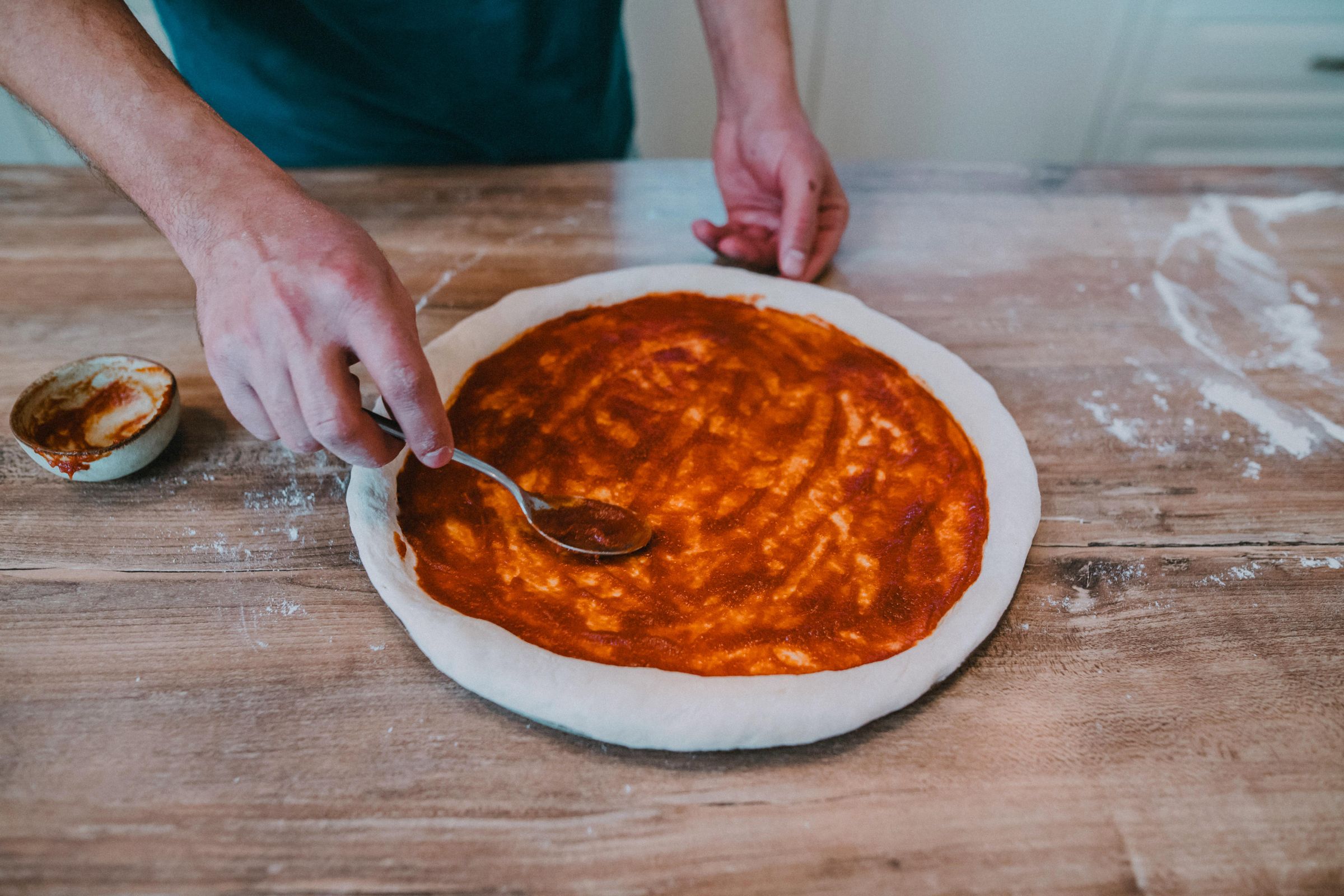 Homemade Pizza - Dough Recipe Included : 9 Steps (with Pictures ...