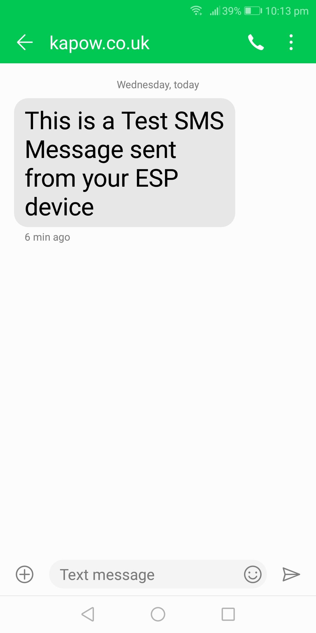 How to Send SMS Text Messages From Your Arduino ESP Project : 6 Steps ...