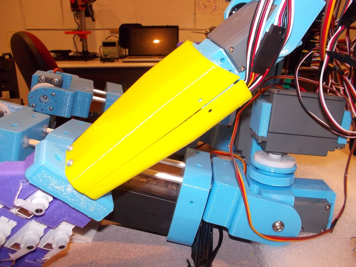 ASPIR: Full-Size 3D-Printed Humanoid Robot : 80 Steps (with Pictures ...