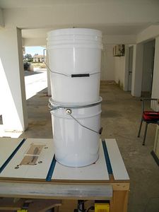 Mini Cyclone Bucket Dust Collector : 7 Steps - Instructables