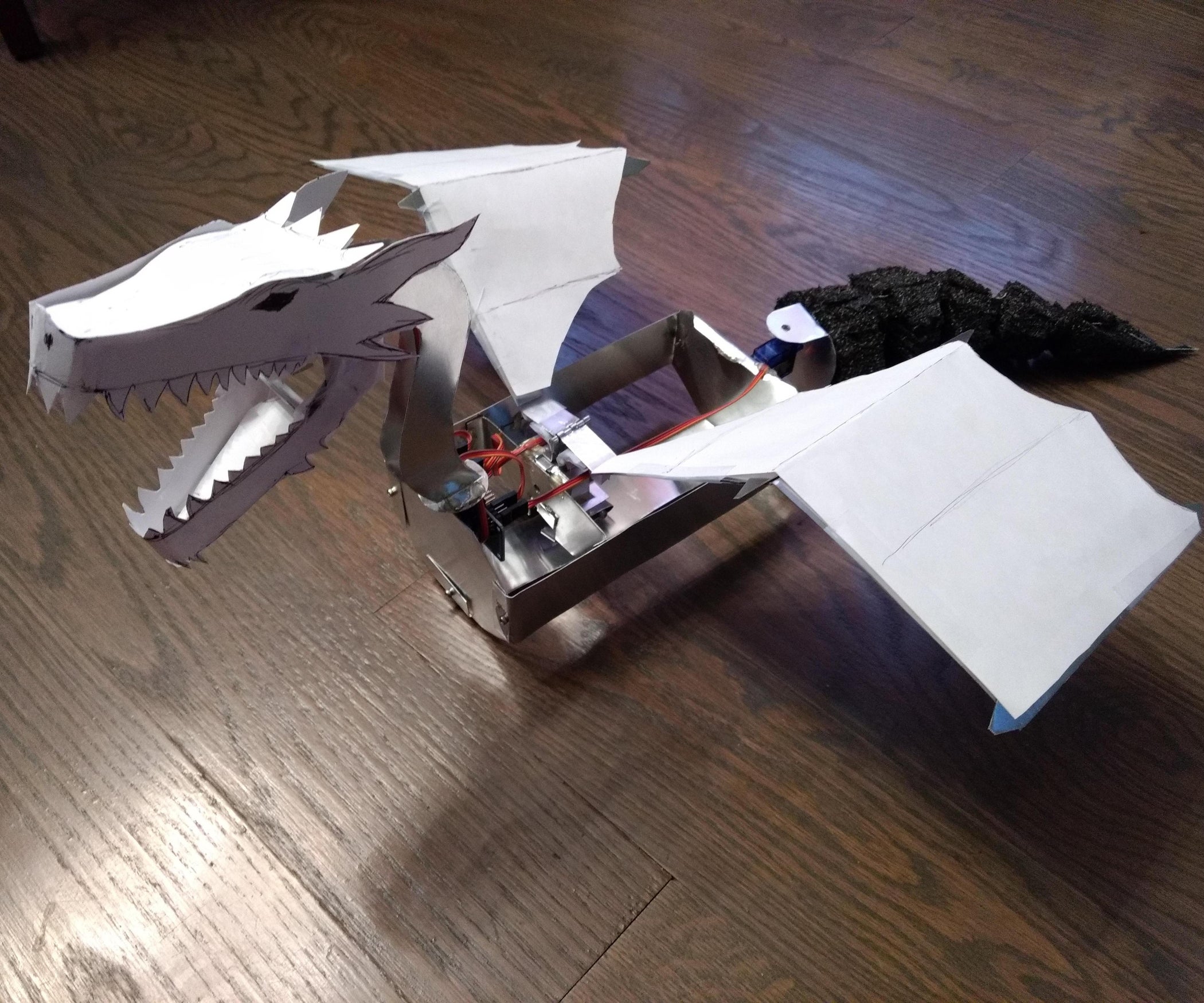 How to Create an Animatronic Dragon Model : 9 Steps (with Pictures ...