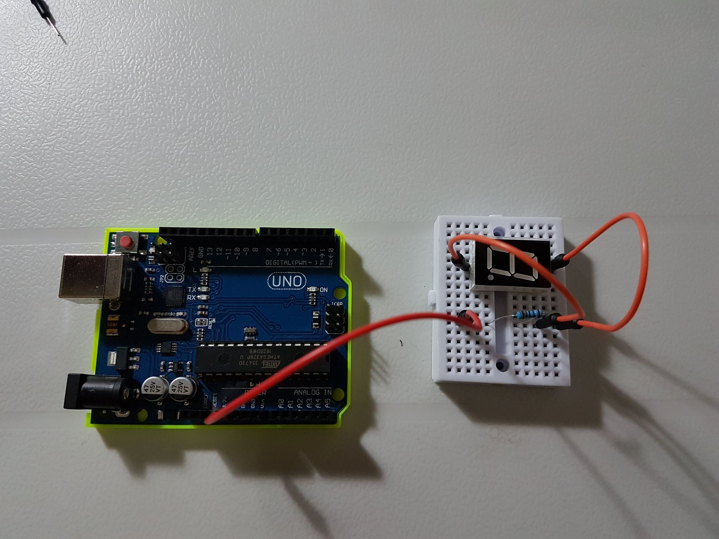 Arduino 7 Segment (5011BS, Common Anode or Cathode) Tutorial : 13 Steps ...