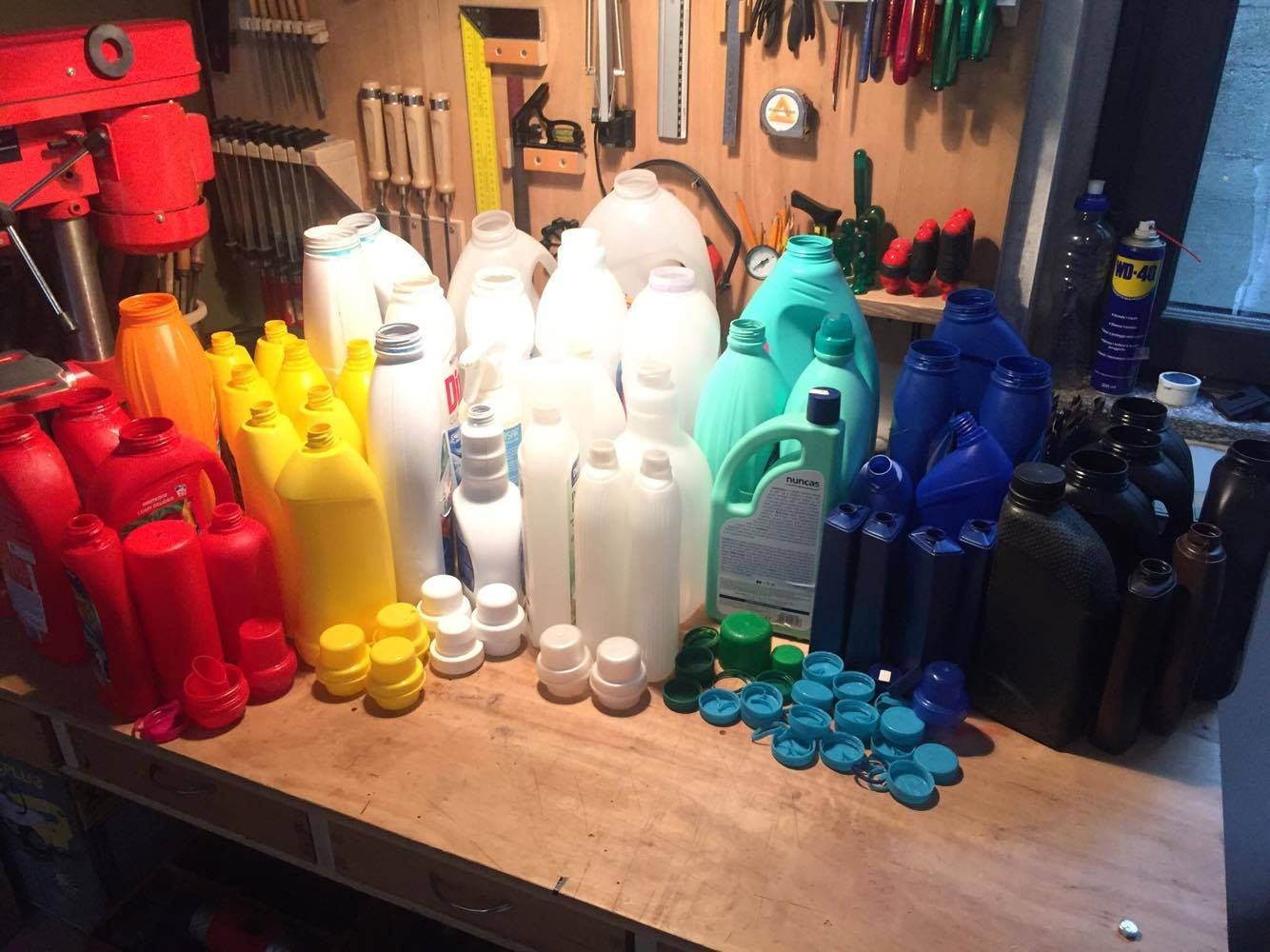 HDPE Blocks From Plastic Bottles : 12 Steps (with Pictures) - Instructables