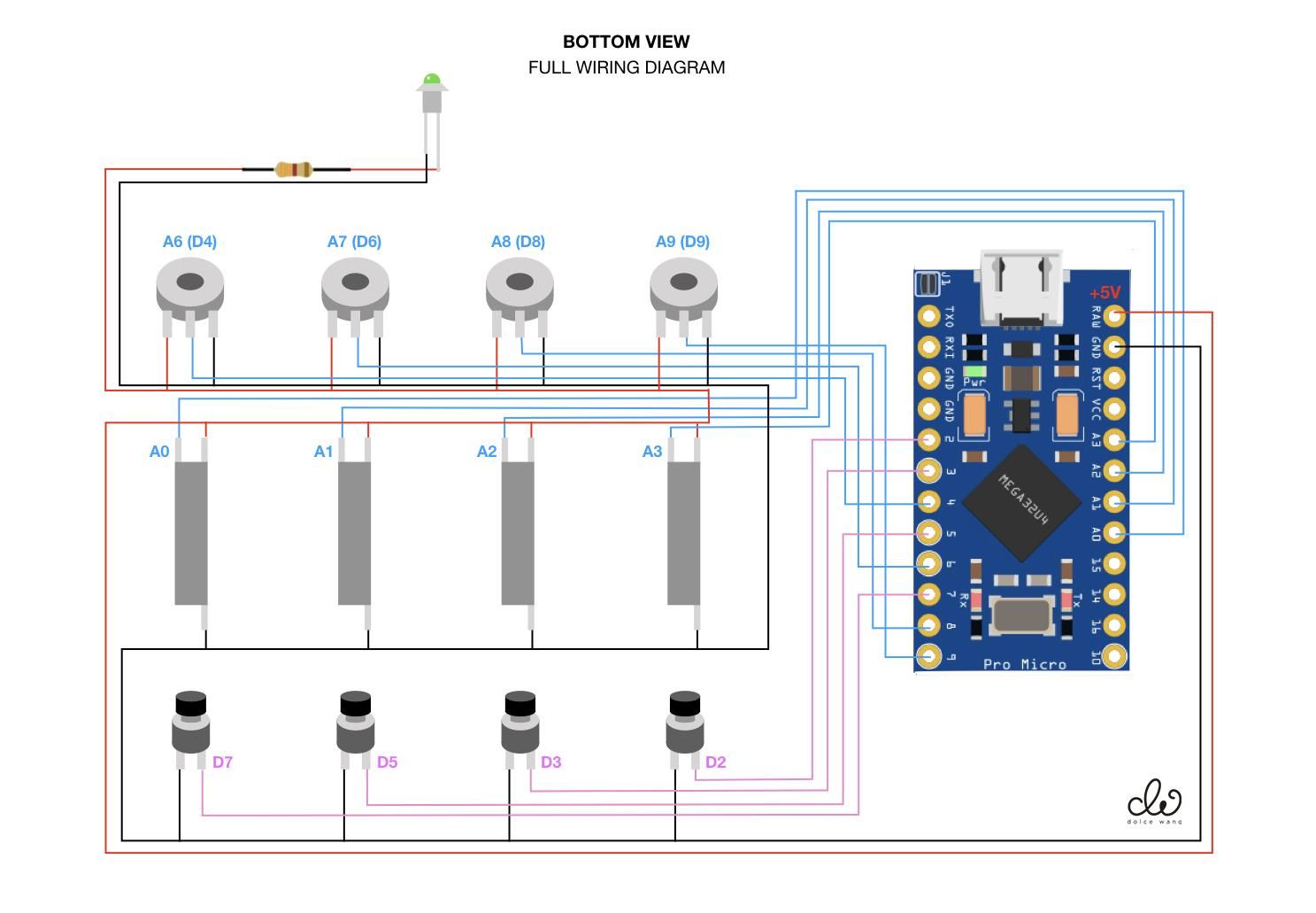 DIY USB Midi Controller With Arduino: a Beginner's Guide : 10 Steps ...