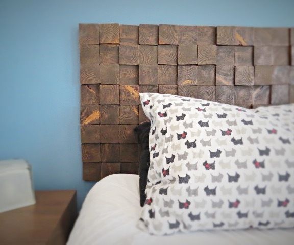 Removable Wood Block Headboard : 7 Steps (with Pictures) - Instructables
