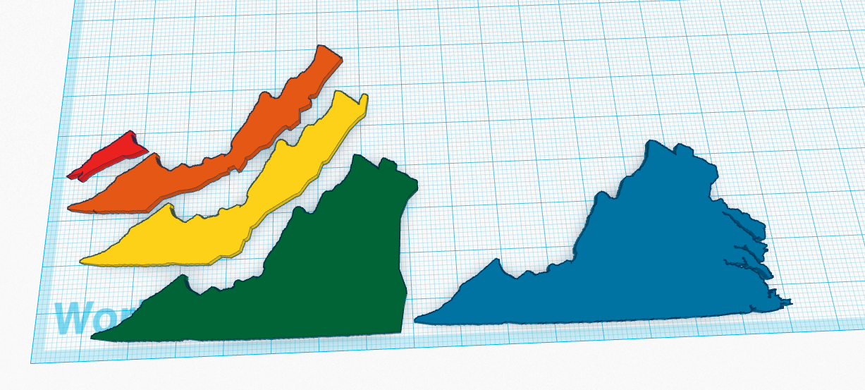 Geographic Regions of Virginia Map : 5 Steps - Instructables