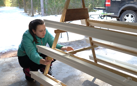 DIY Vertical Gutter Garden W/ Auto Water System : 8 Steps (with ...