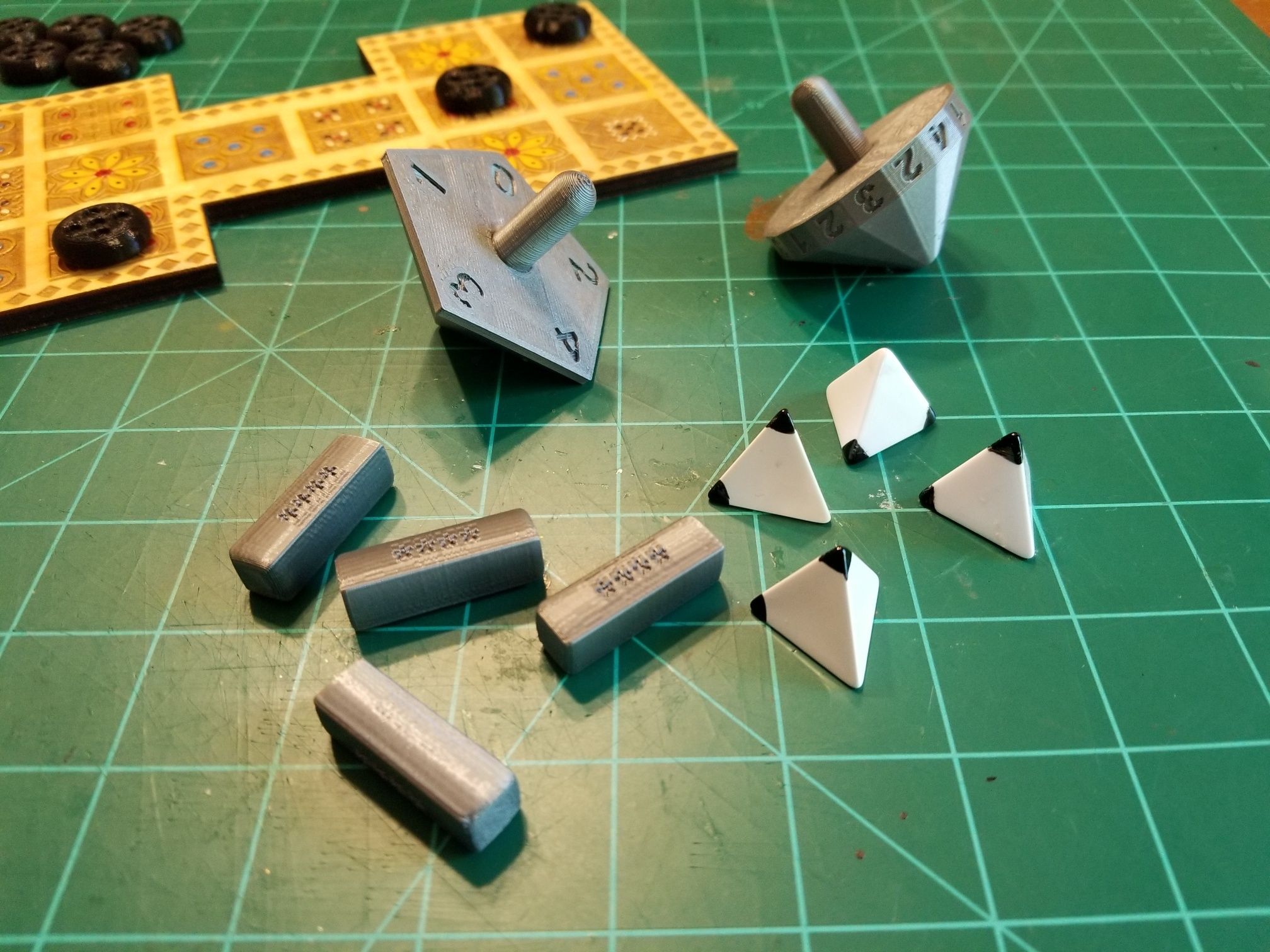 3D Printed Dice for the Royal Game of Ur : 7 Steps (with Pictures ...