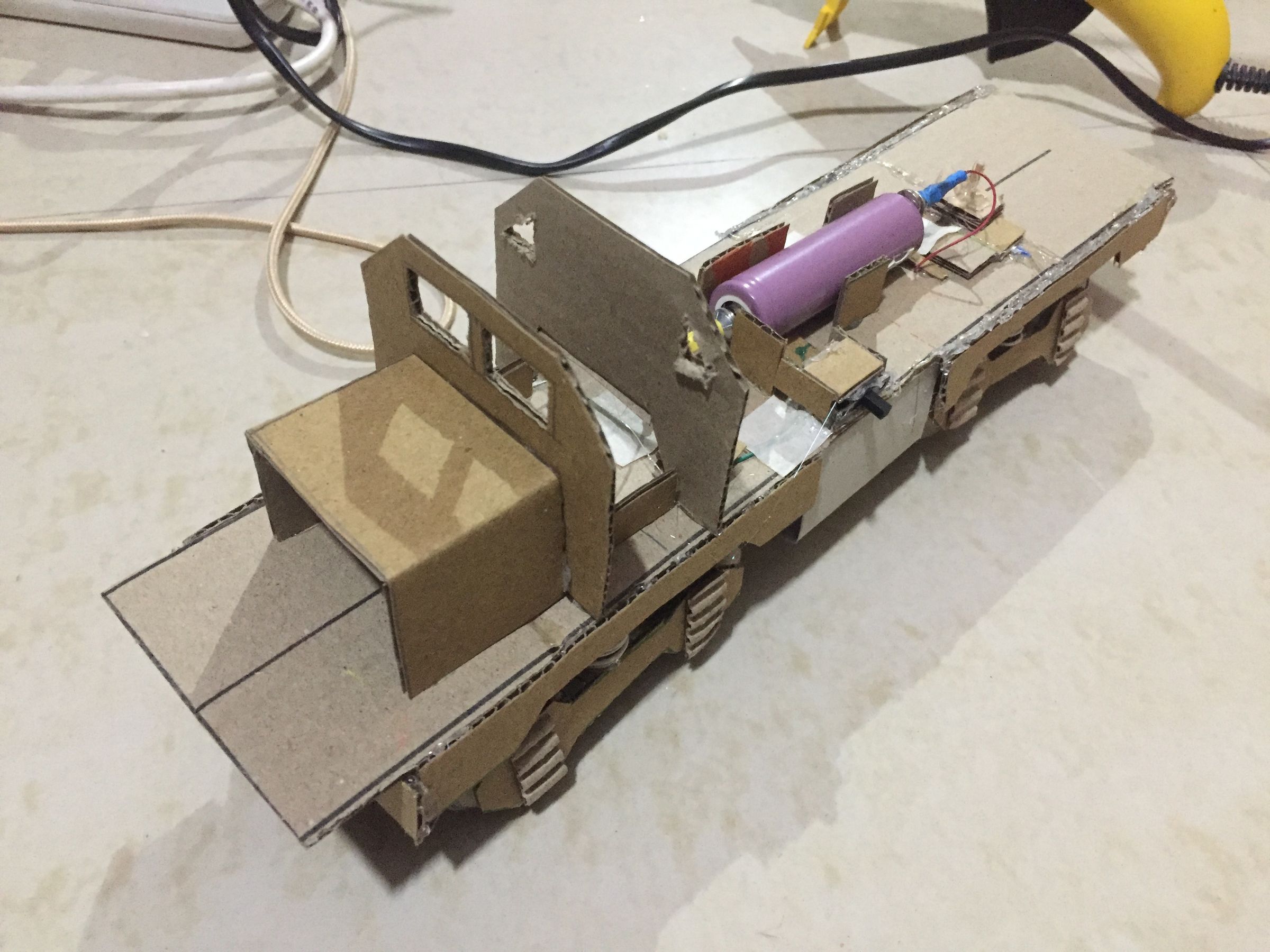 DIY Cardboard Train Engine : 5 Steps (with Pictures) - Instructables