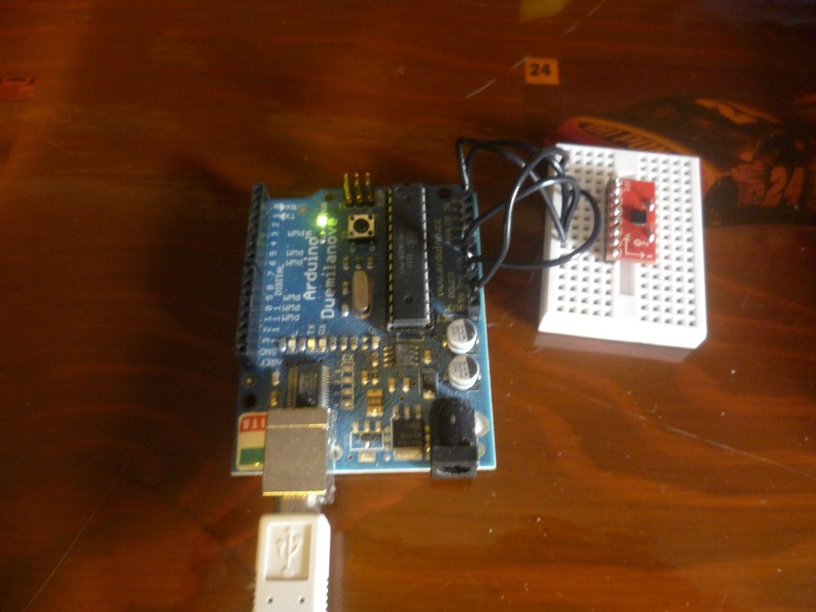 3 Axis Arduino Accelerometer / Inclinometer (Tilt / Roll / Yaw) : 4 ...