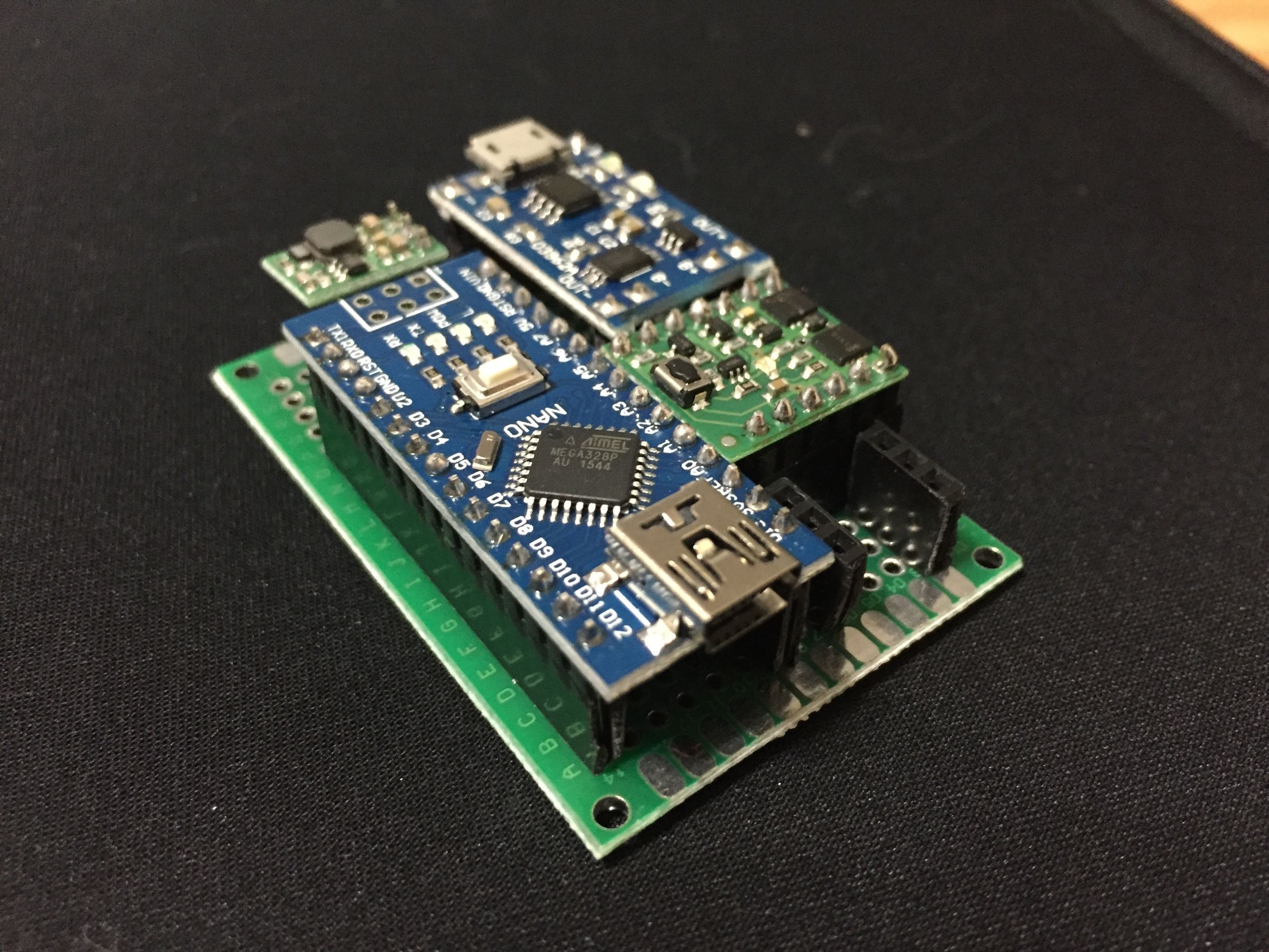 Small Footprint Arduino Nano With USB Charging Circuit (Li Ion or LIPO ...