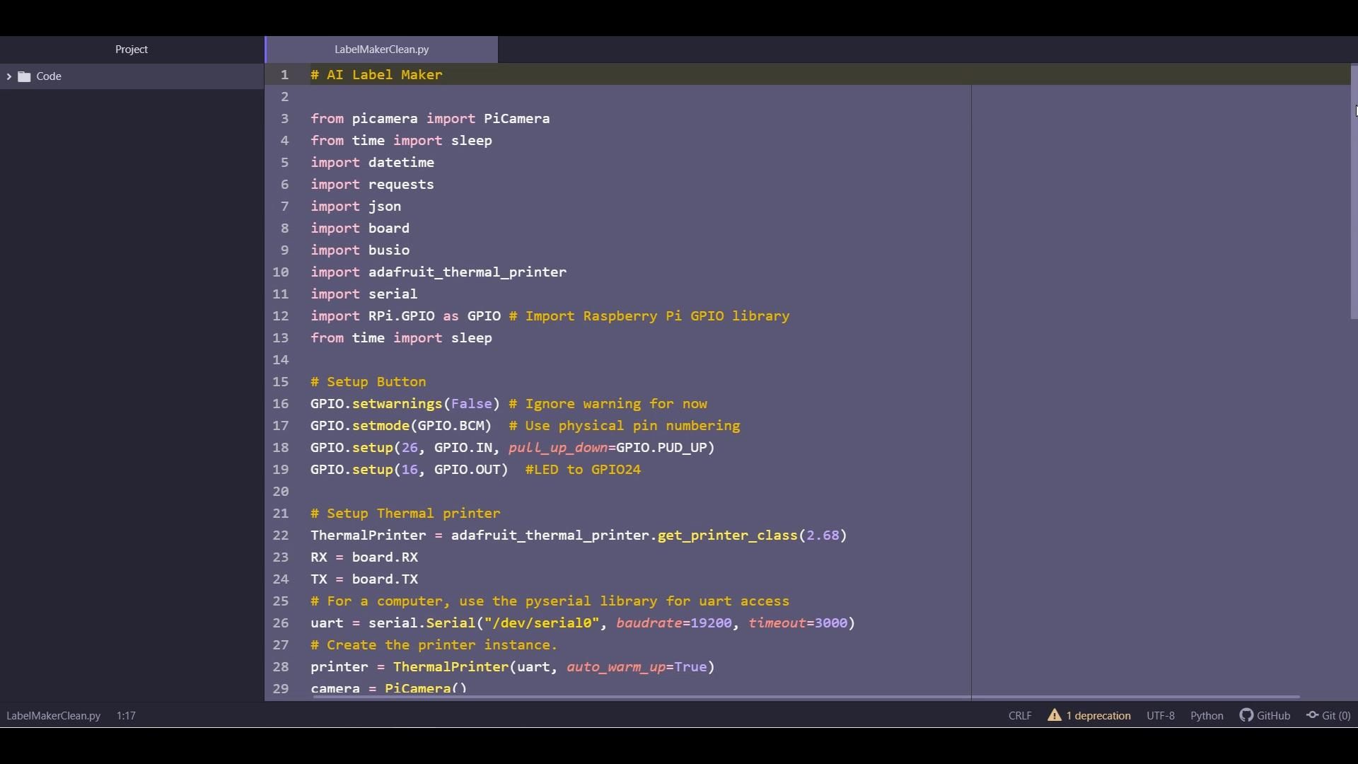 The AI Label Maker : 5 Steps (with Pictures) - Instructables