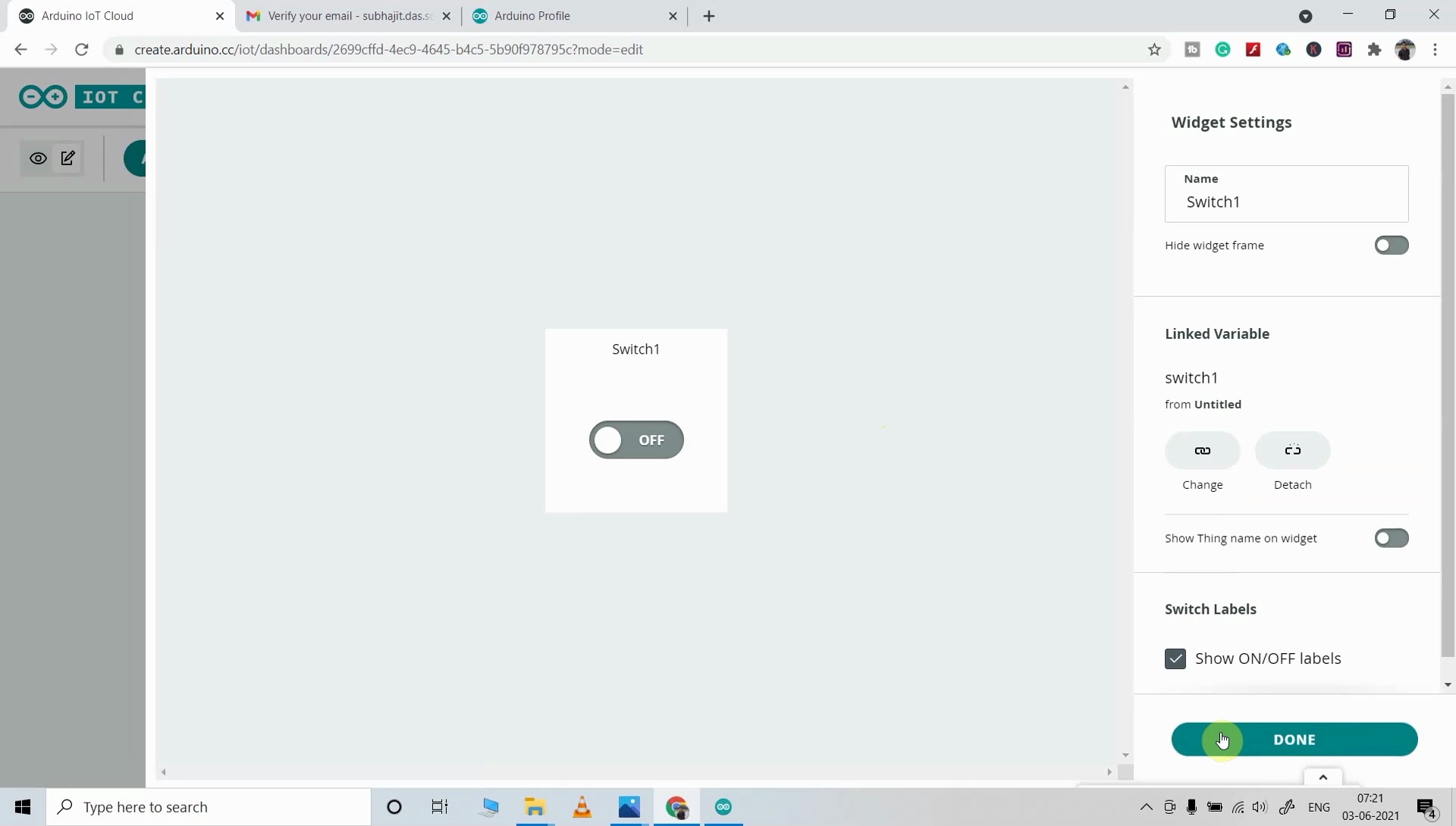 Arduino IoT Cloud ESP8266 NodeMCU Alexa Home Automation System | IoT ...