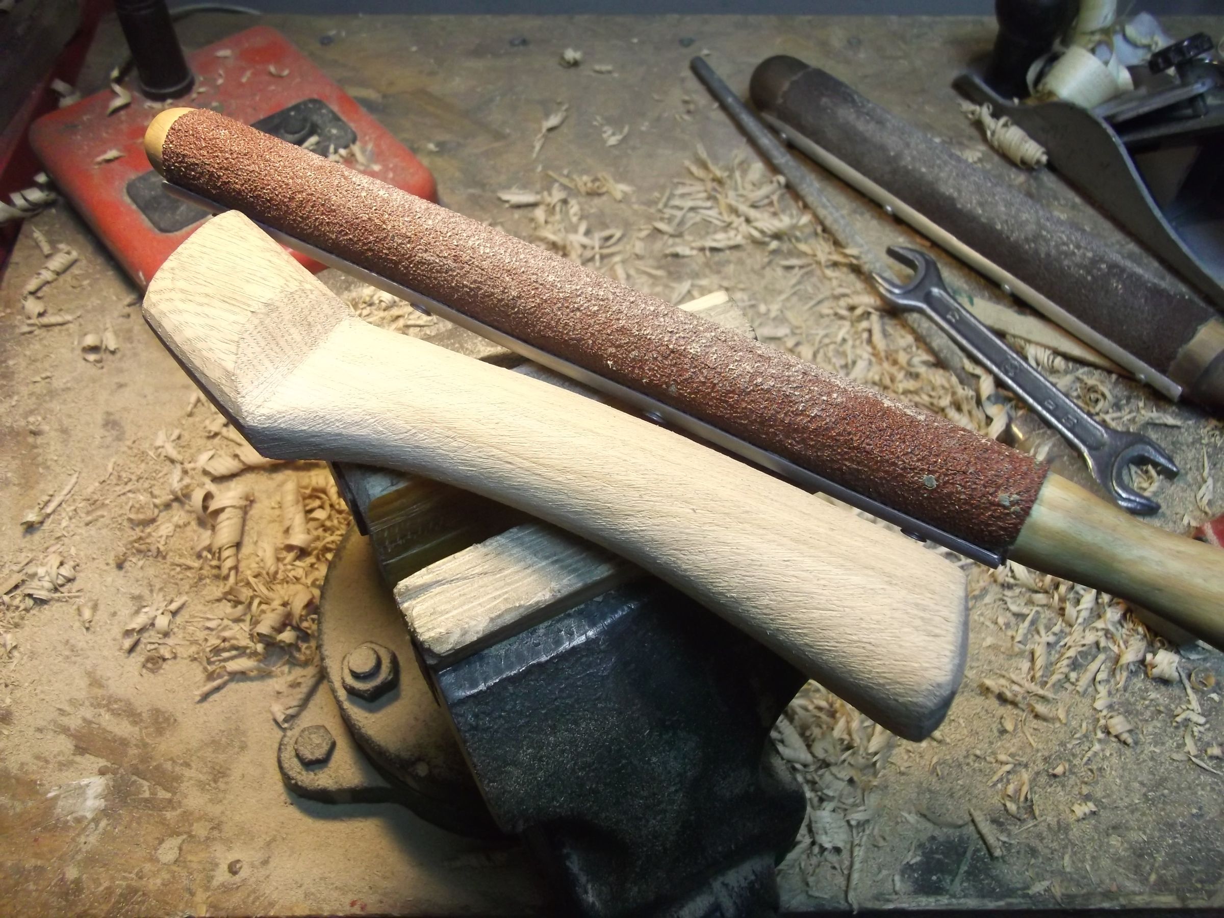 Adze From Broken Hammer Head (no Forging) : 29 Steps (with Pictures ...