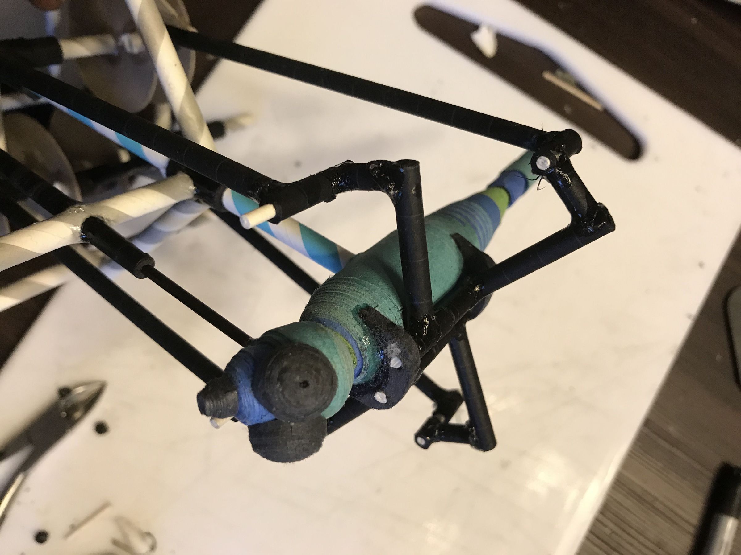 Paper Animatronic Dragonfly : 11 Steps (with Pictures) - Instructables