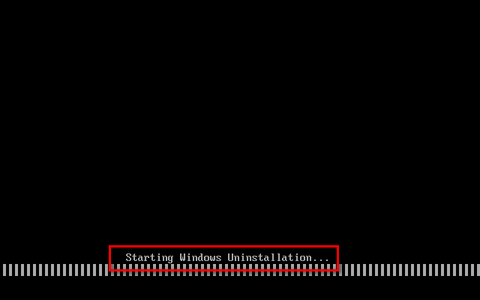 Uninstall Windows XP in Windows XP Uninstall and Return to Previous ...