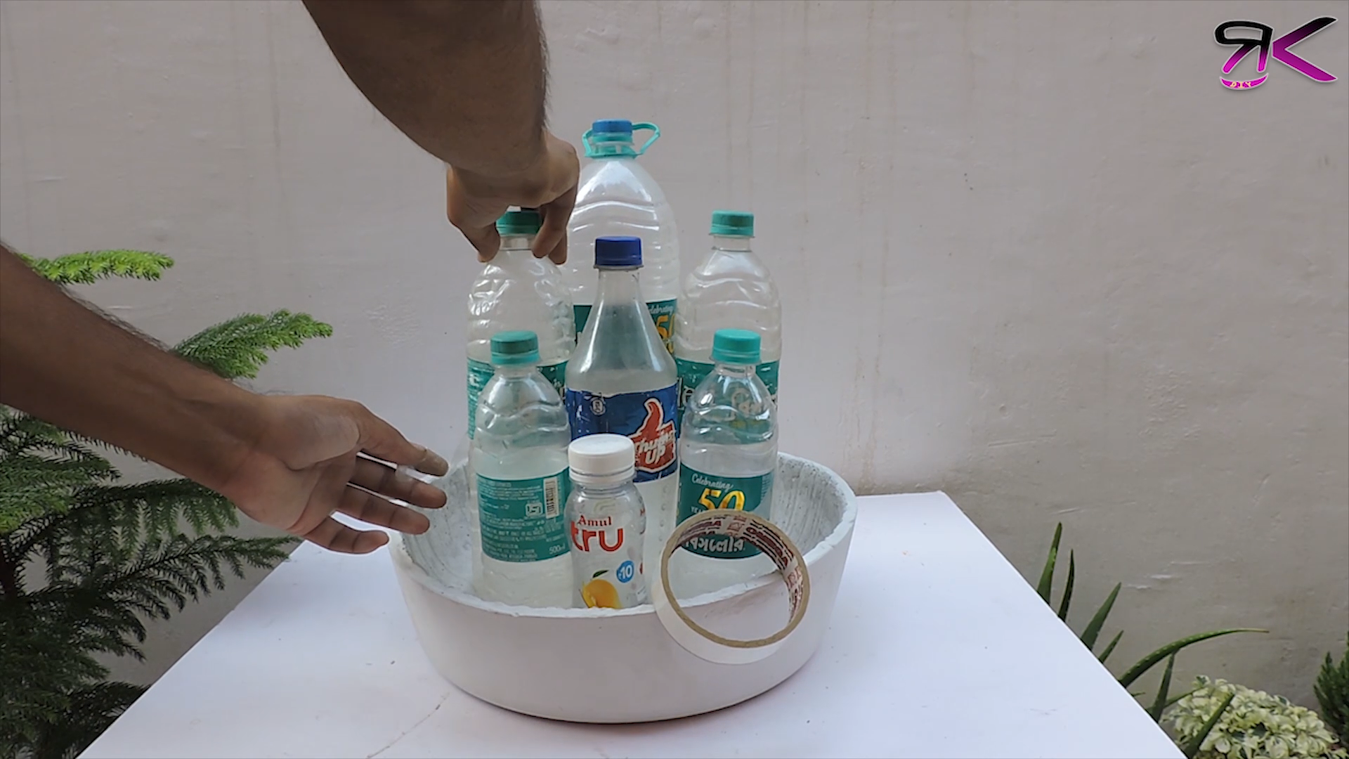 Amazing Water Fountain With Plastic Bottle and Led (DIY) : 7 Steps ...