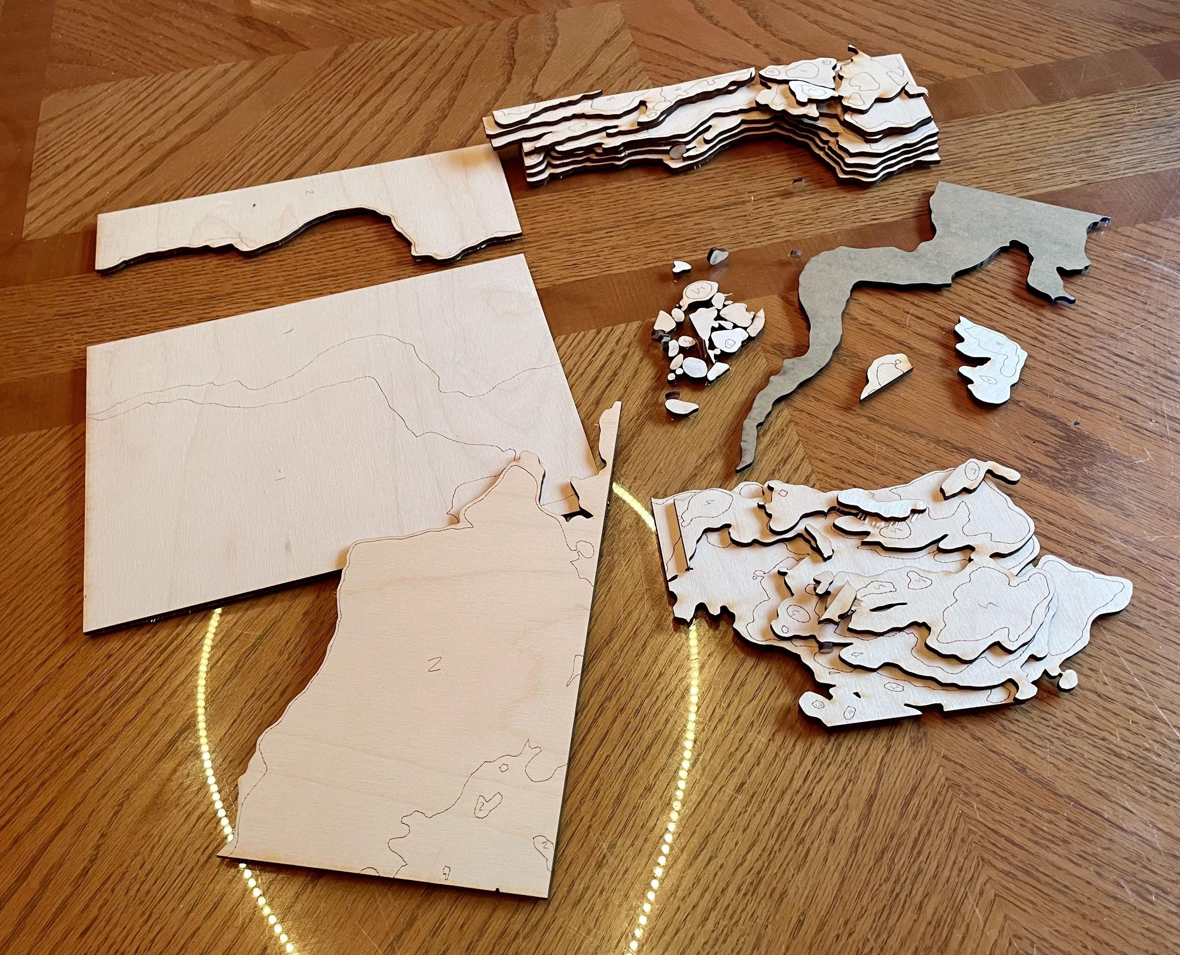 3d Contour Map : 6 Steps (with Pictures) - Instructables