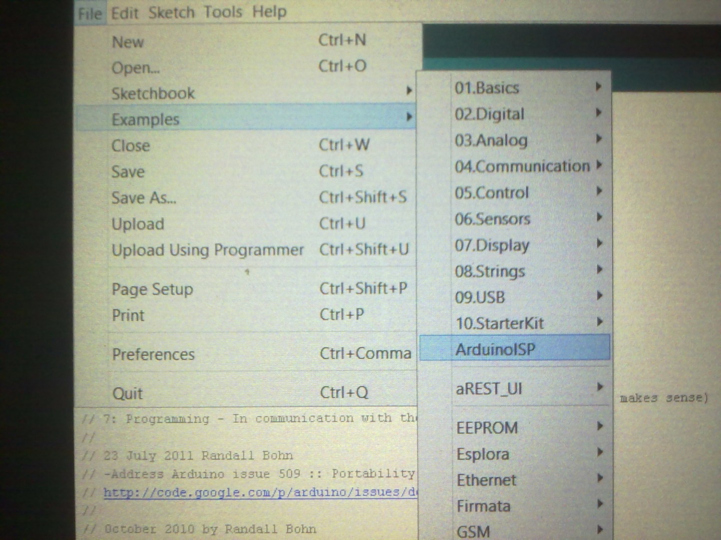 Programming AVR With Arduino As ISP Without Bootloader and External ...