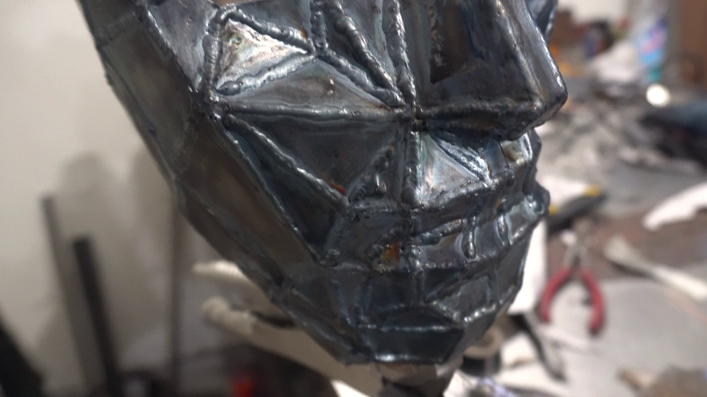 Sheet Metal Front Man Mask : 10 Steps (with Pictures) - Instructables