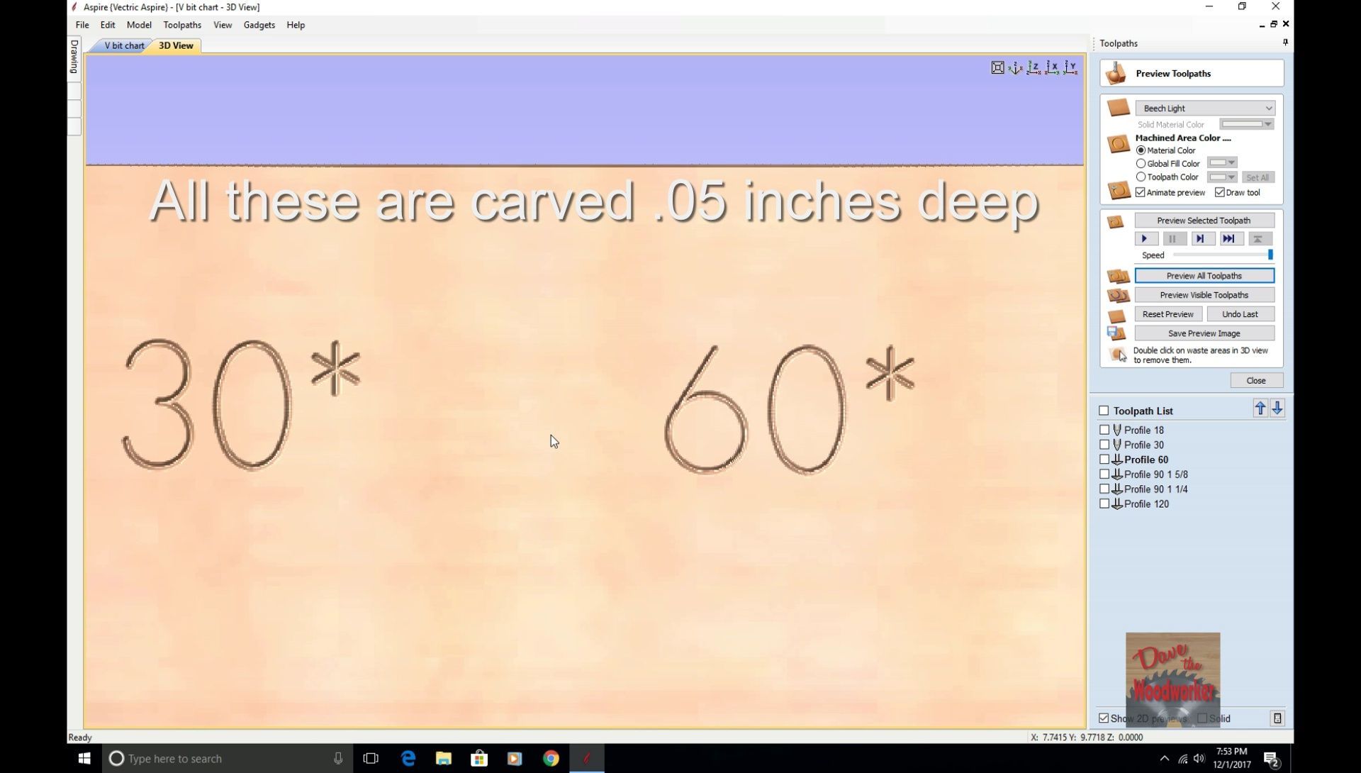 CNC V-Bits Explained : 9 Steps (with Pictures) - Instructables