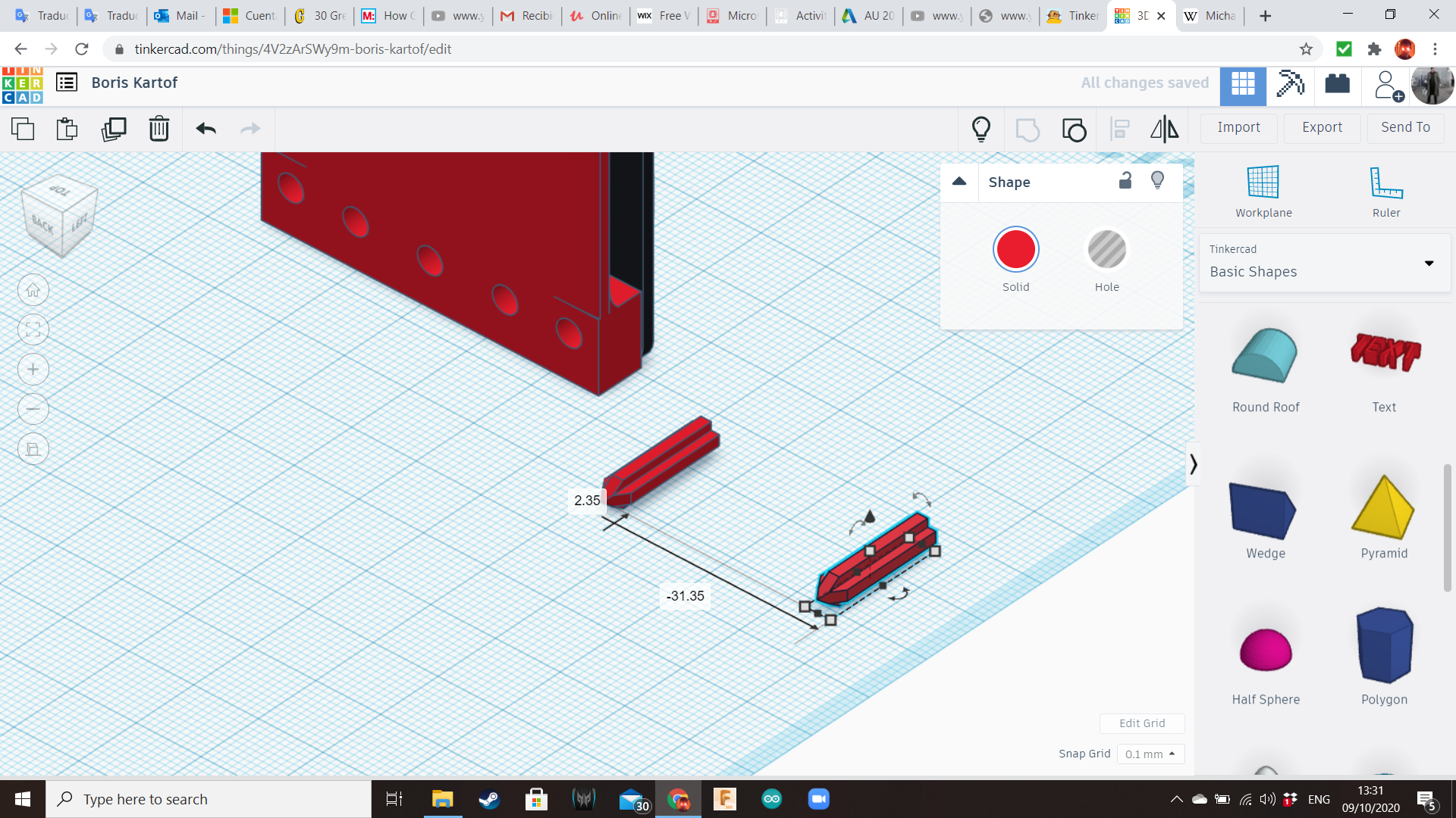 Tinkercad + Micro:bit Robotics for School: "I Love Kartof" Robot! : 17 ...
