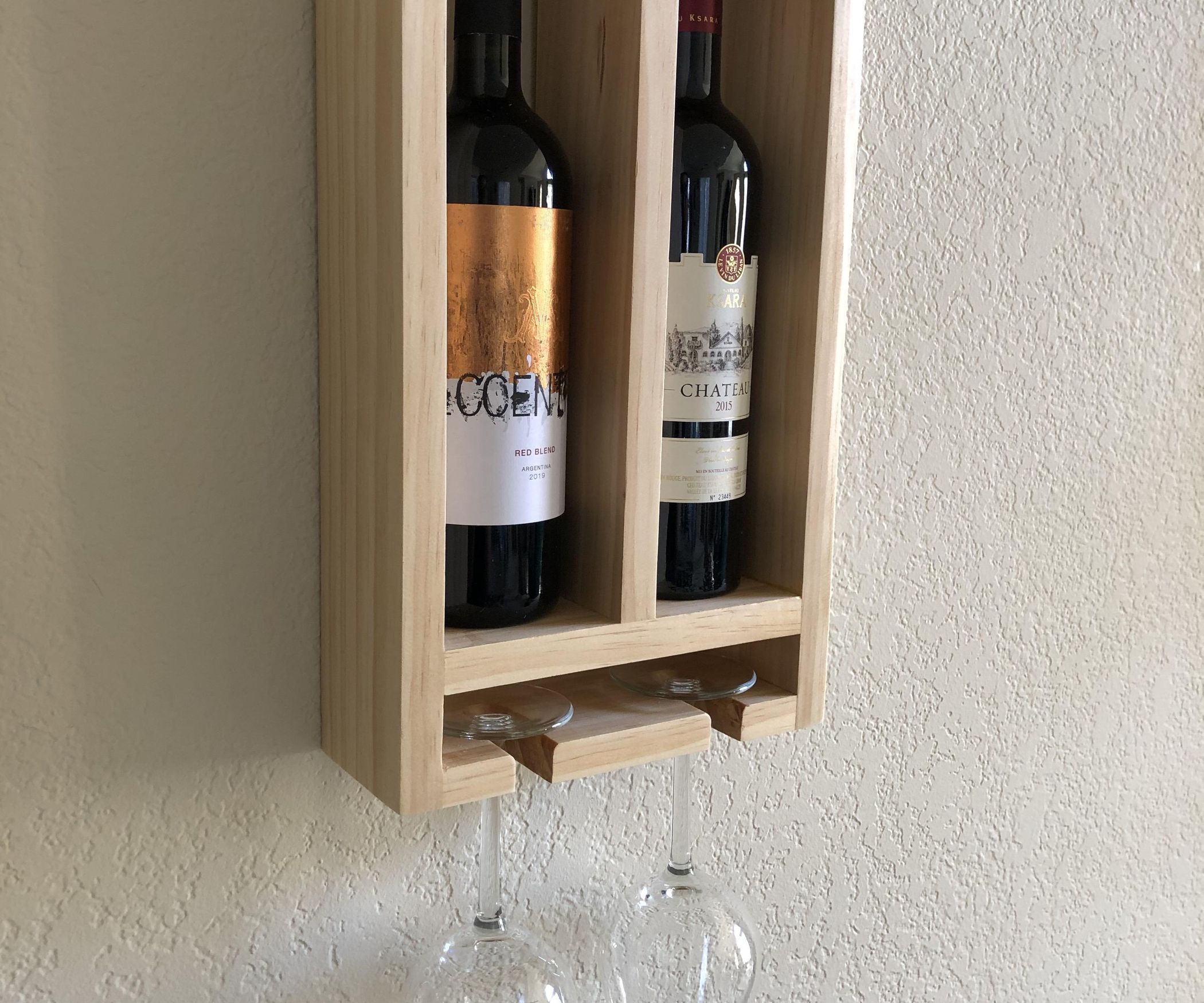 Hanging Wine Rack : 6 Steps (with Pictures) - Instructables
