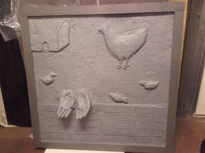Several Methods to Use Cement to Make Concrete Chickens : 13 Steps ...
