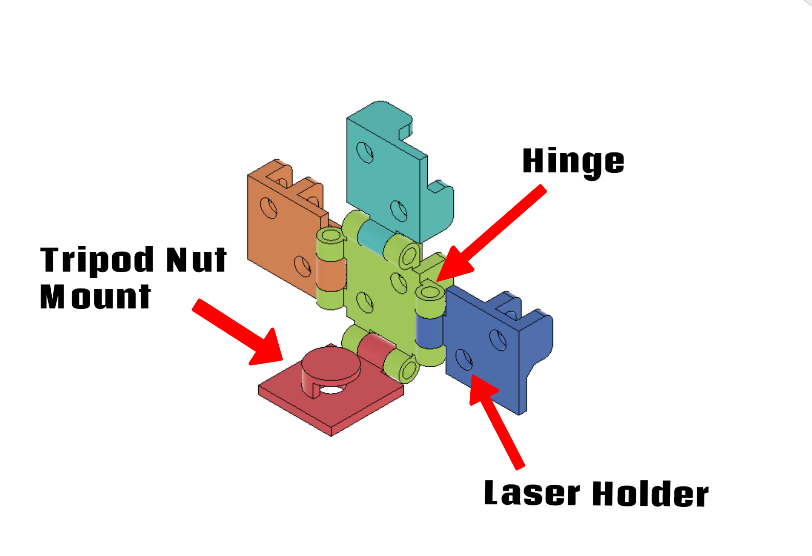 $15 DIY Adjustable Line Laser Alignment Tool . : 7 Steps (with Pictures ...