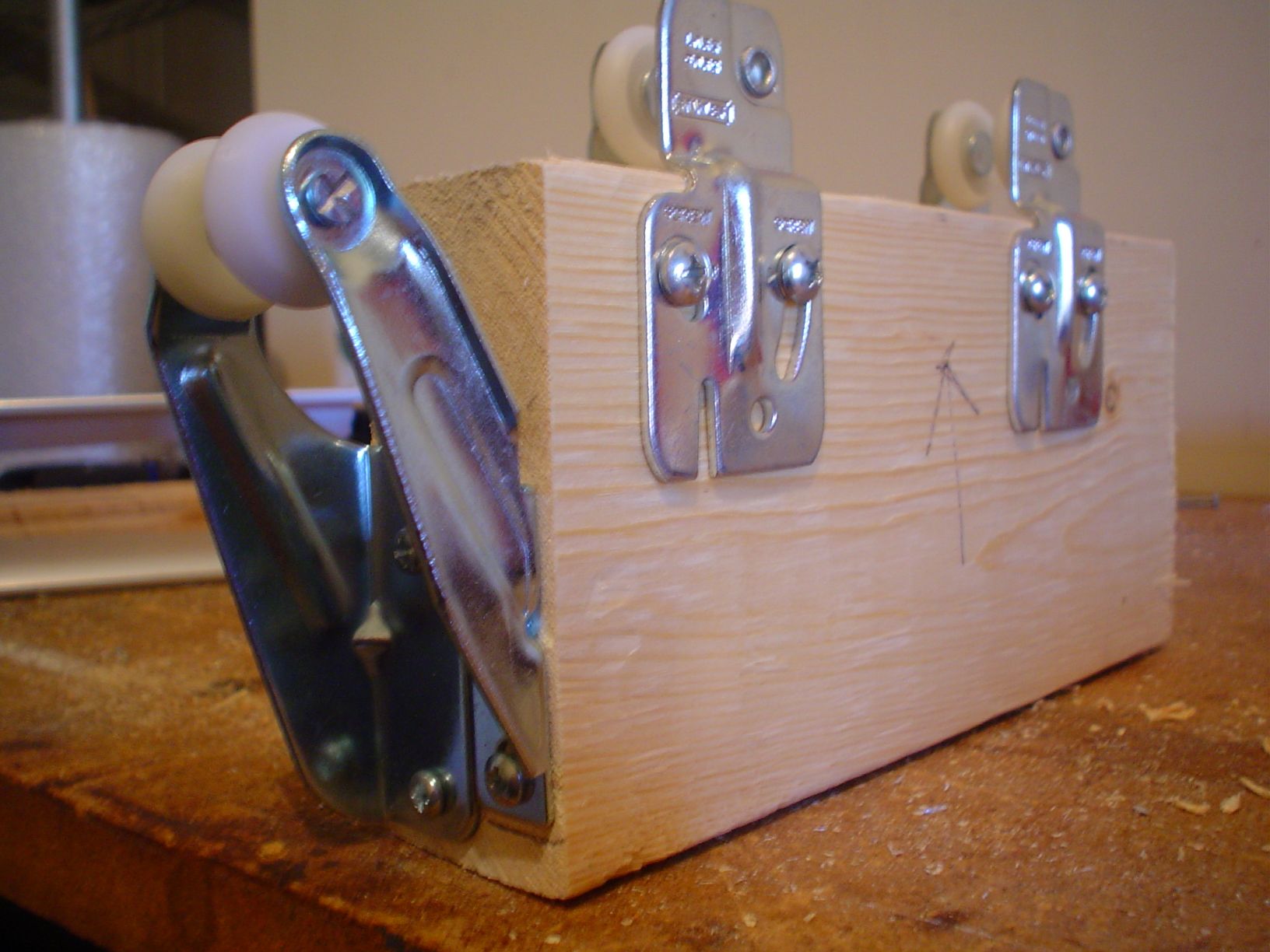 Floating Computer Desk Workstation (with Hidden Printer Area and ...